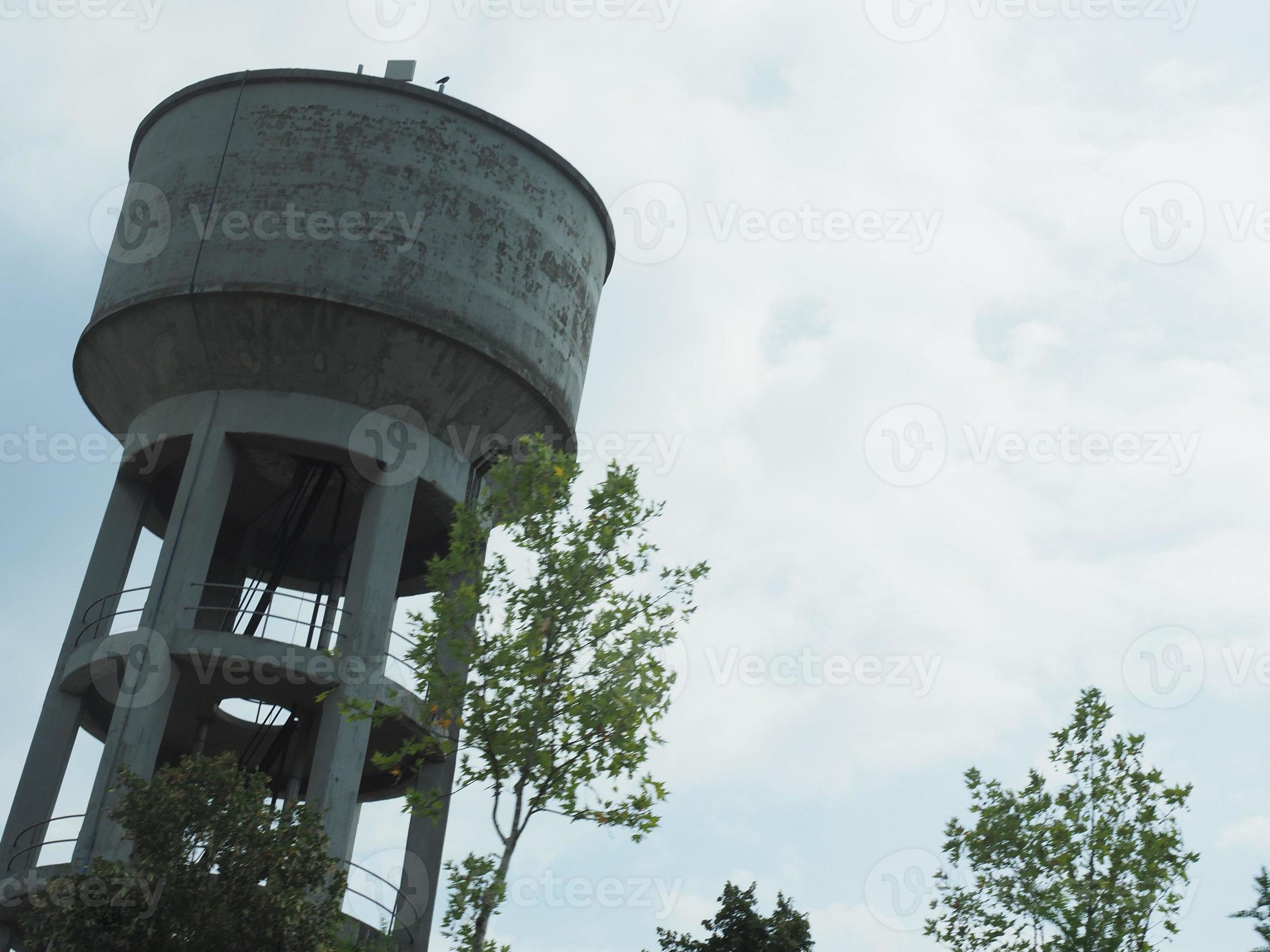 concrete water tank 10134527 Stock Photo at Vecteezy