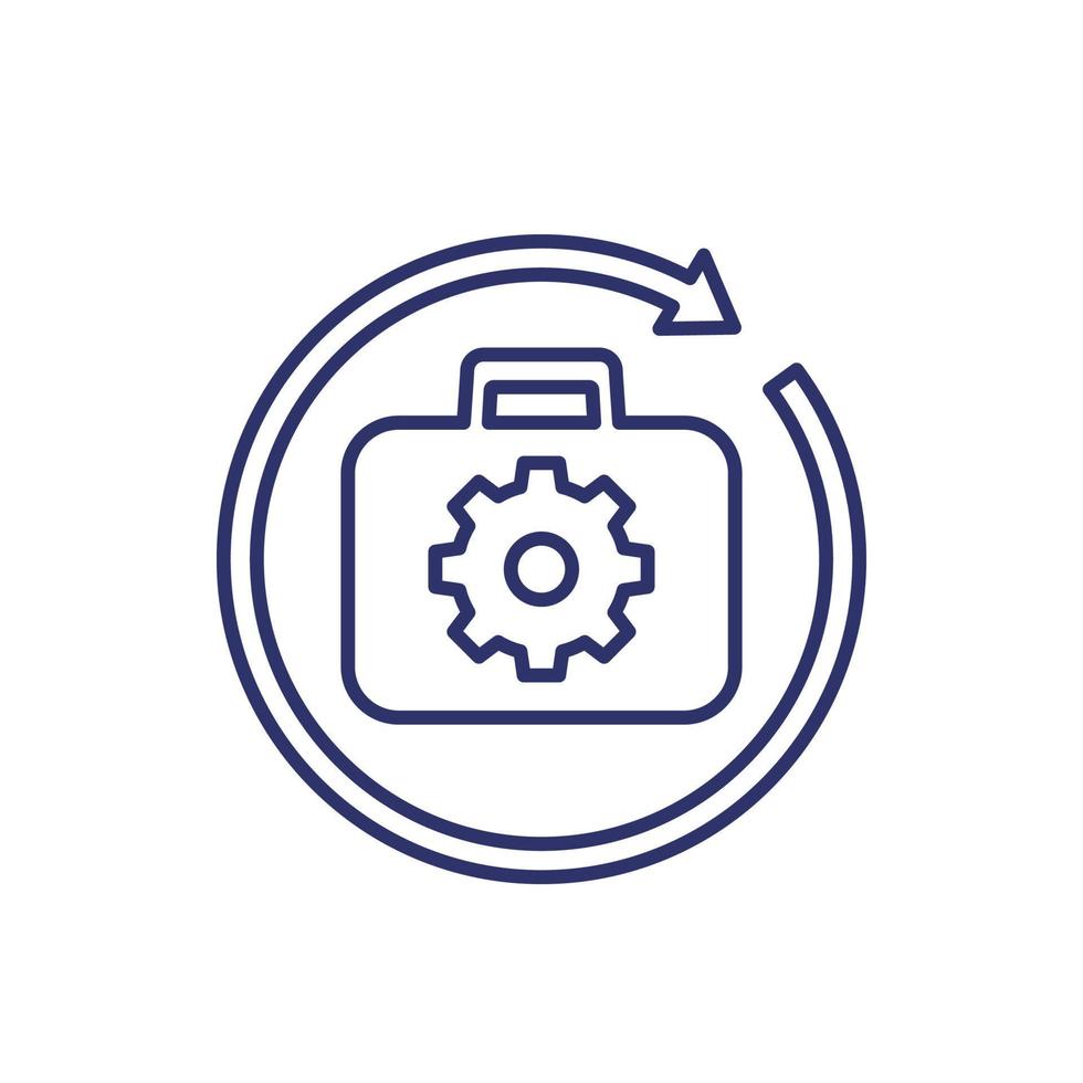 Portfolio Optimization Asset Management Line Icon 10135672 Vector Art At Vecteezy