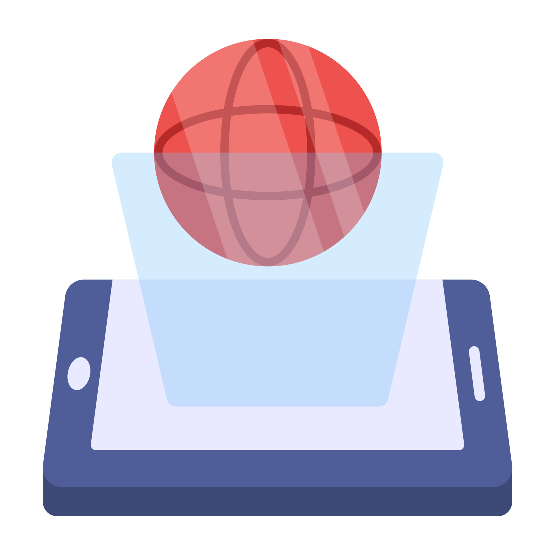 Trendy Vector Design Of Hologram Flat Editable Icon 10138024 Vector