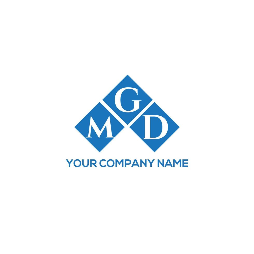 MGD letter logo design on WHITE background. MGD creative initials letter logo concept. MGD ...