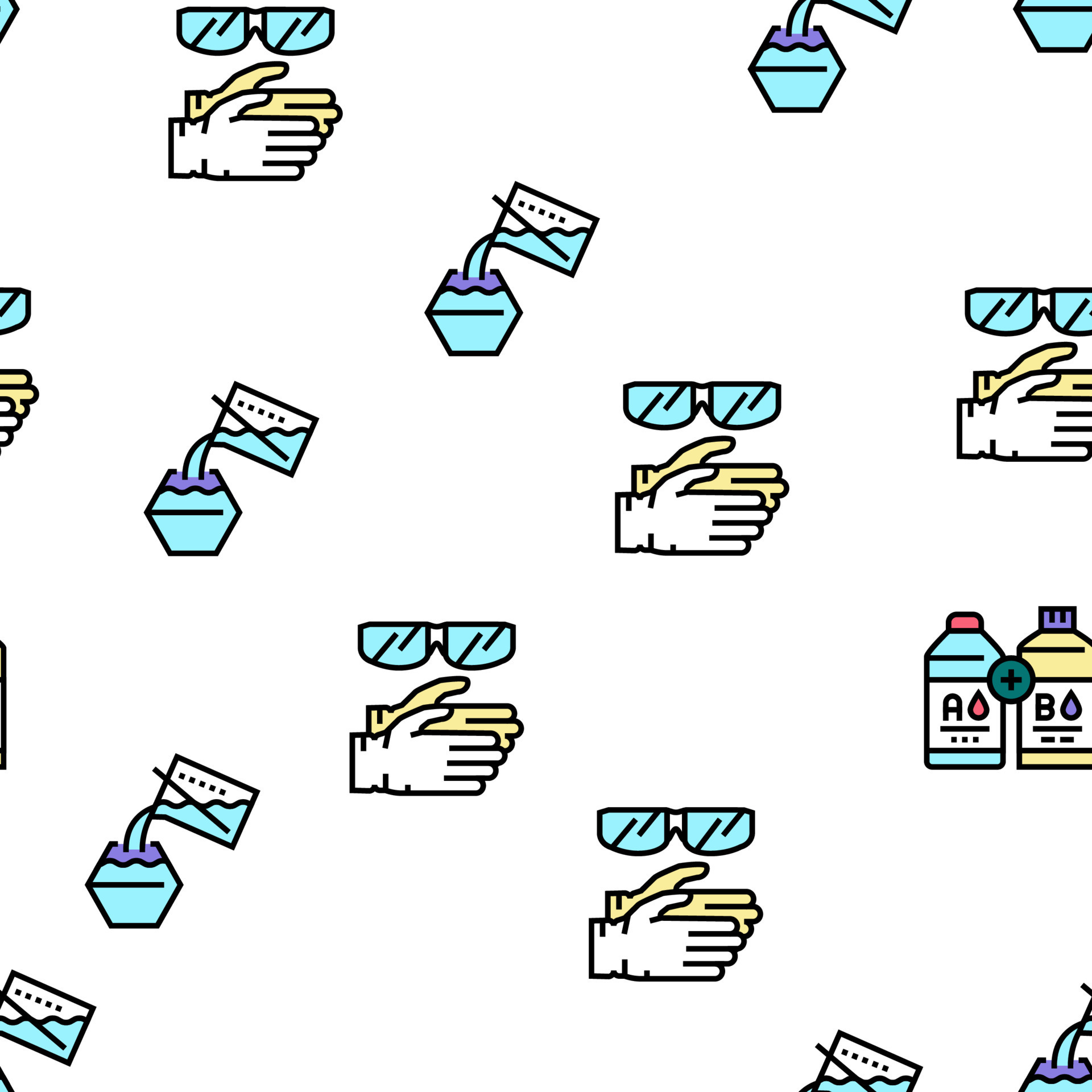 Resin Art Creation Vector Seamless Pattern 10142405 Vector Art At Vecteezy