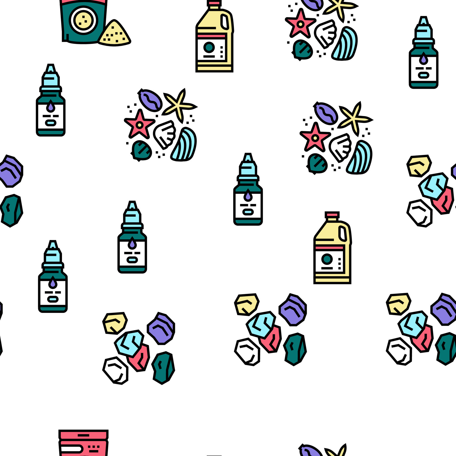 Resin Art Creation Vector Seamless Pattern 10142444 Vector Art At Vecteezy