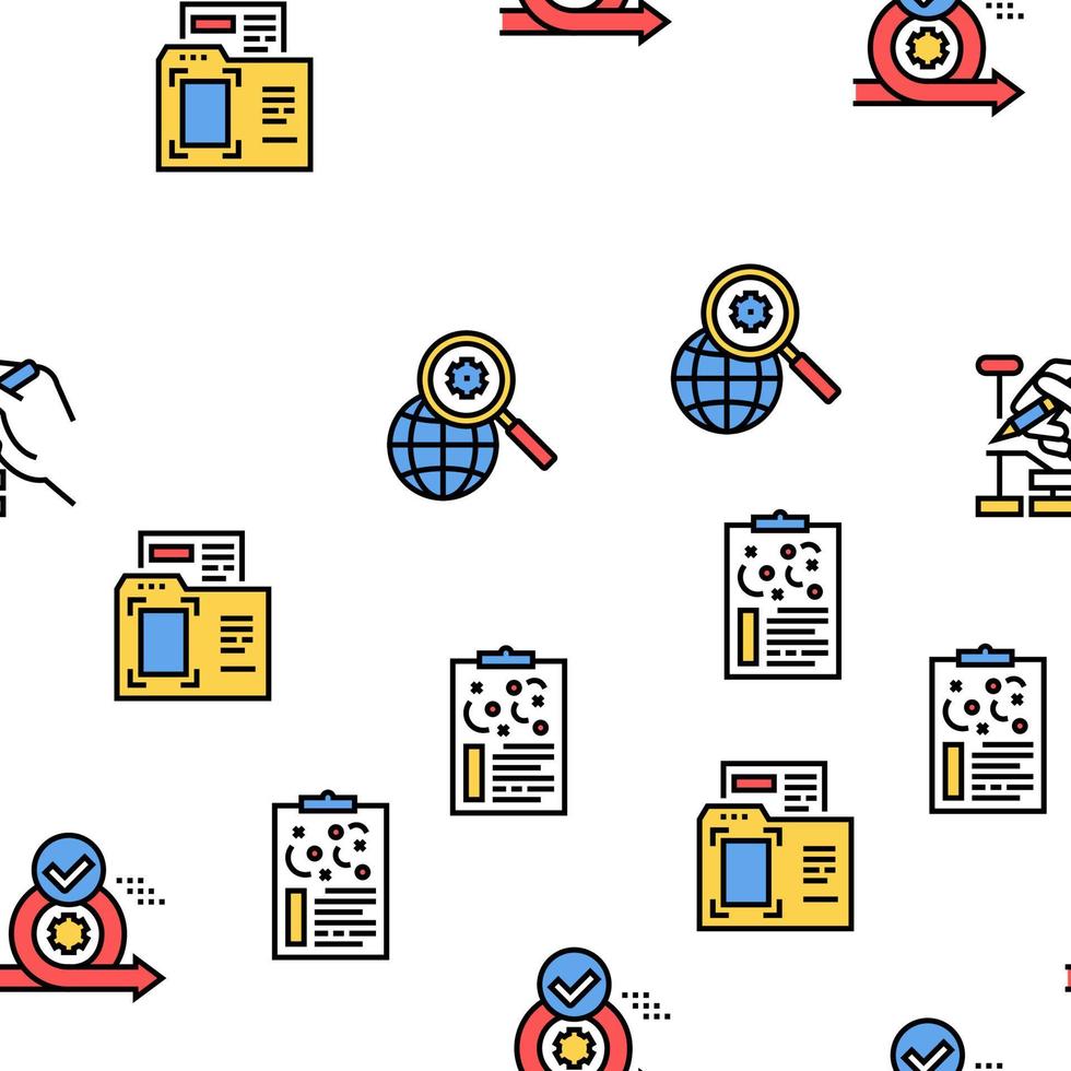 Project Development Vector Seamless Pattern 10142597 Vector Art at Vecteezy