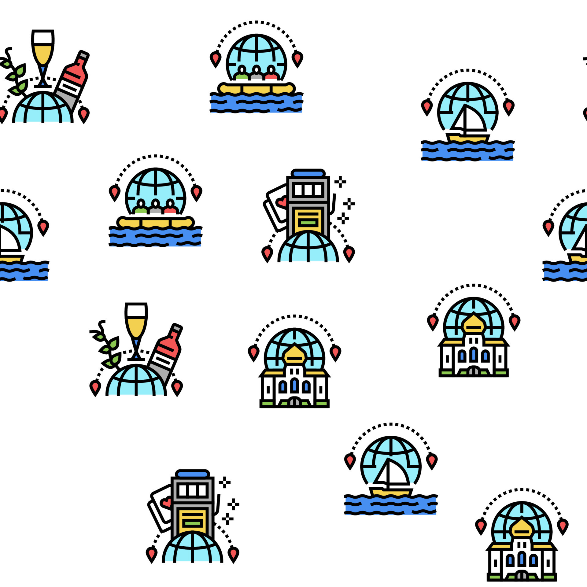 Rebar Construction Vector Seamless Pattern 10142798 Vector Art At Vecteezy