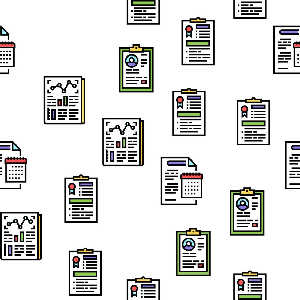 Reports Documentation Vector Seamless Pattern 10142904 Vector Art At