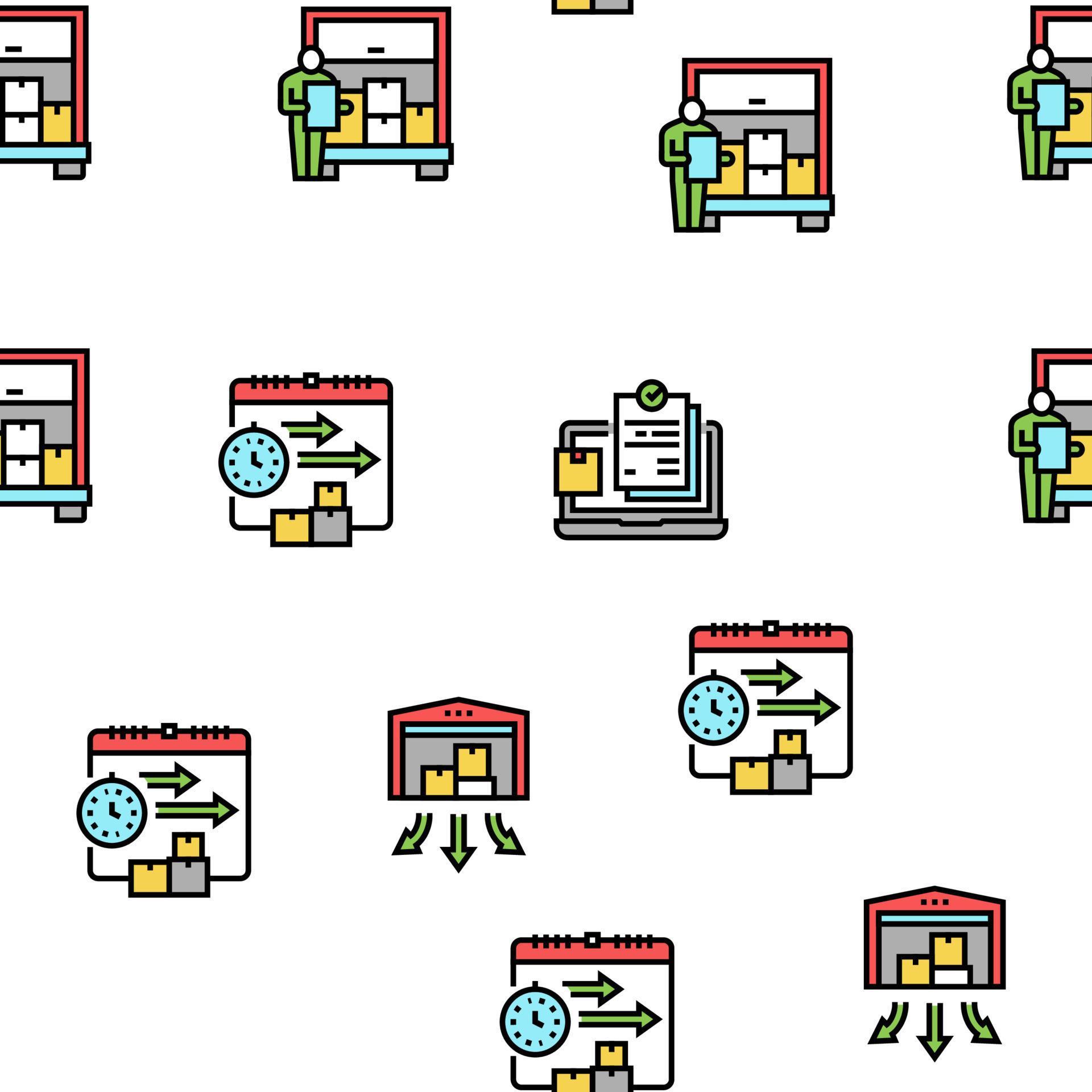 Procurement Process Vector Seamless Pattern 10142923 Vector Art at Vecteezy