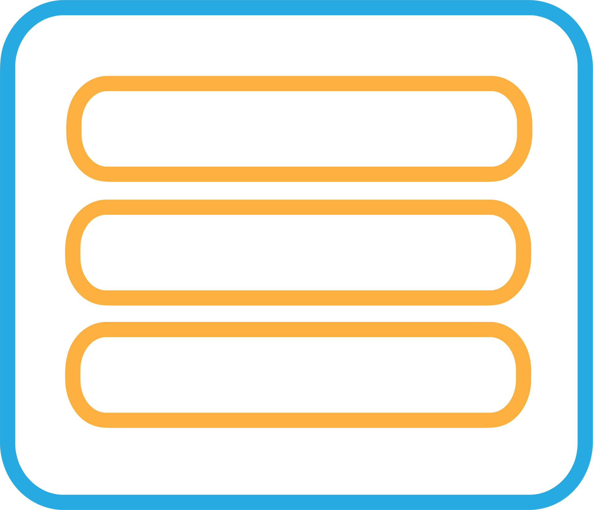 Three Line Menu Icon