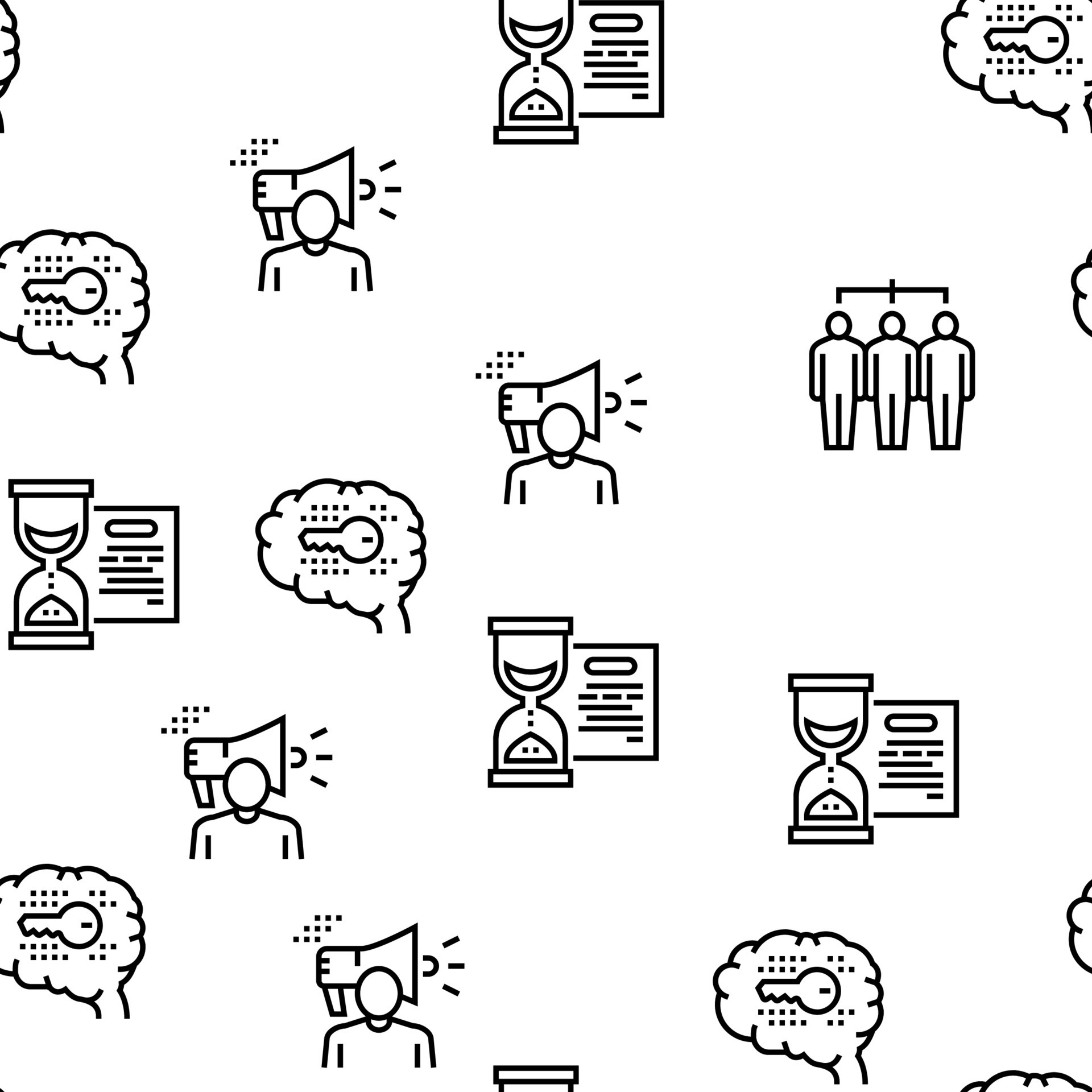 Project Development Vector Seamless Pattern 10144989 Vector Art at Vecteezy