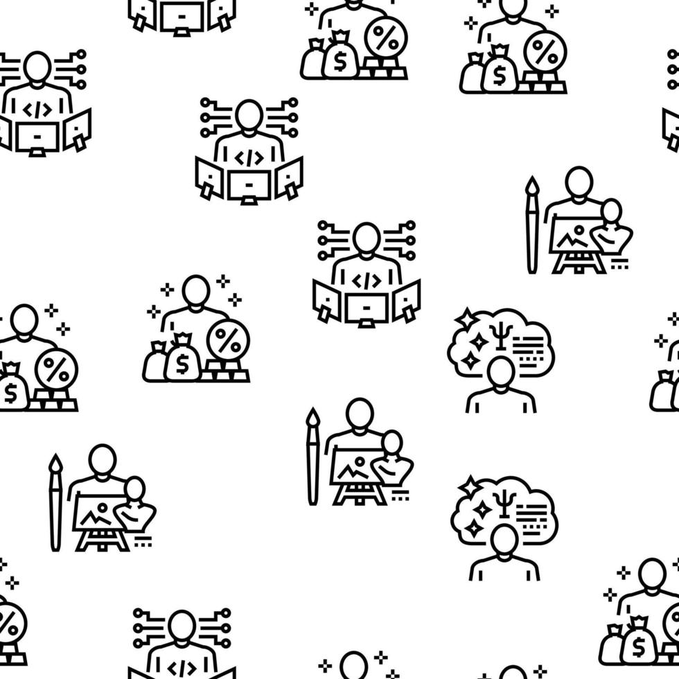 Expert Human Skills Vector Seamless Pattern 10145017 Vector Art at Vecteezy Expert Human Skills Vector Seamless Pattern 10145017 Vector Art at Vecteezy
