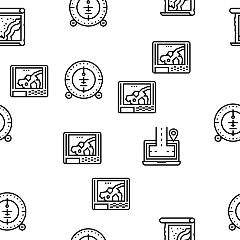 Map Location System Vector Seamless Pattern 10145210 Vector Art at Vecteezy