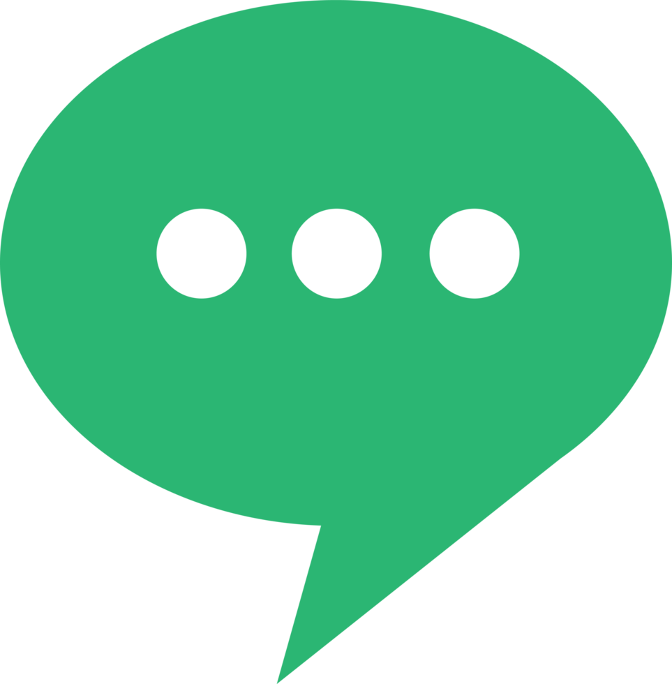 Speech Bubble Chat Icon Sign Design 10148152 Png