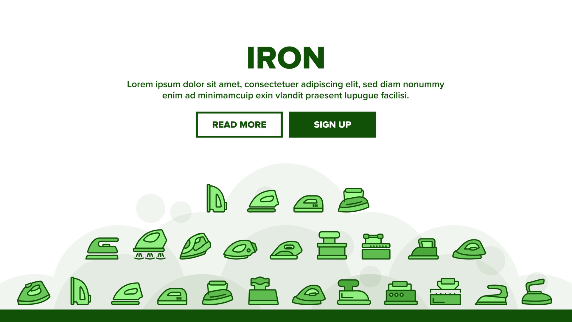 Iron Electrical Tool Collection Icons Set Vector 10151589 Vector Art At Vecteezy