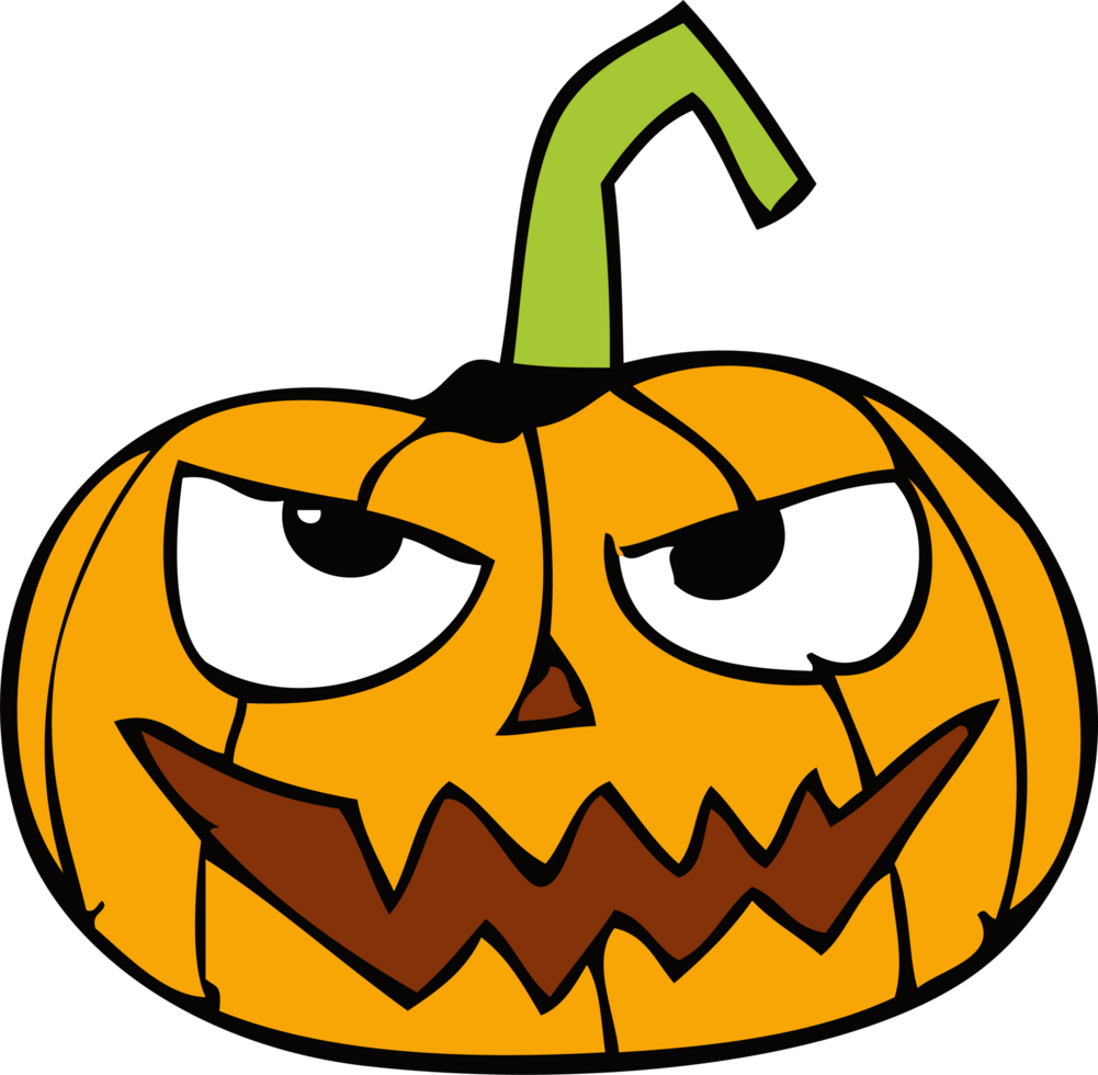 Halloween Icon Pumpkin Sign Design 10157314 Png