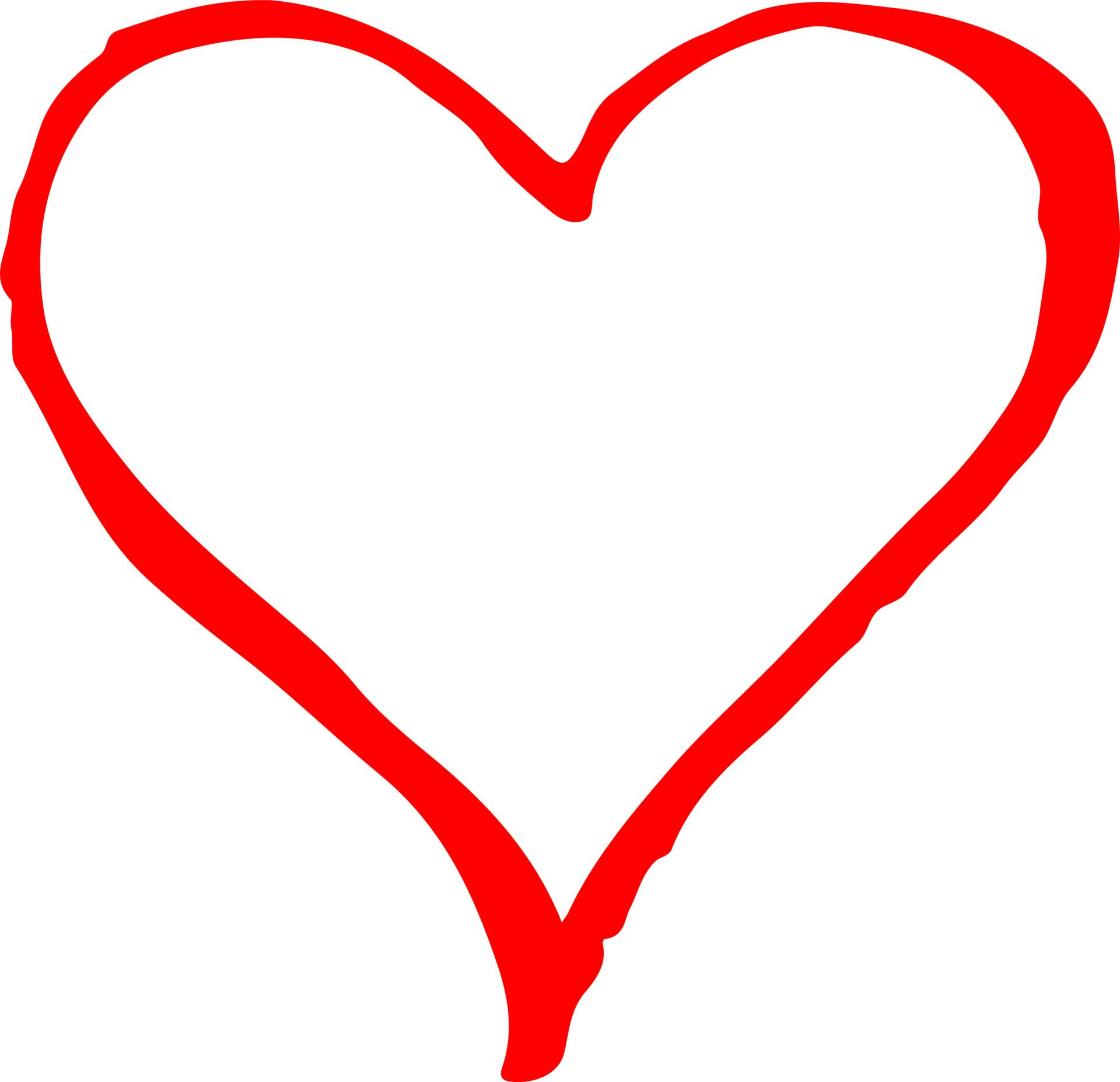 Hand Draw Heart Icon Love Sign Design 10160207 Png