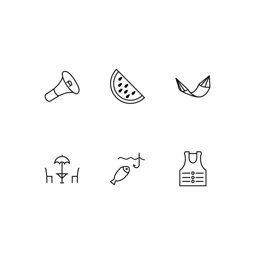 Outline Symbol In Modern Flat Style Suitable For Advertisement Books