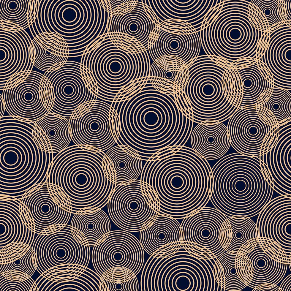 Circles, seamless vector vintage pattern 10172165 Vector Art at Vecteezy