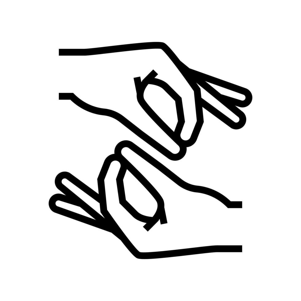 sign language line icon vector illustration 10174866 Vector Art at Vecteezy sign language line icon vector illustration 10174866 Vector Art at Vecteezy