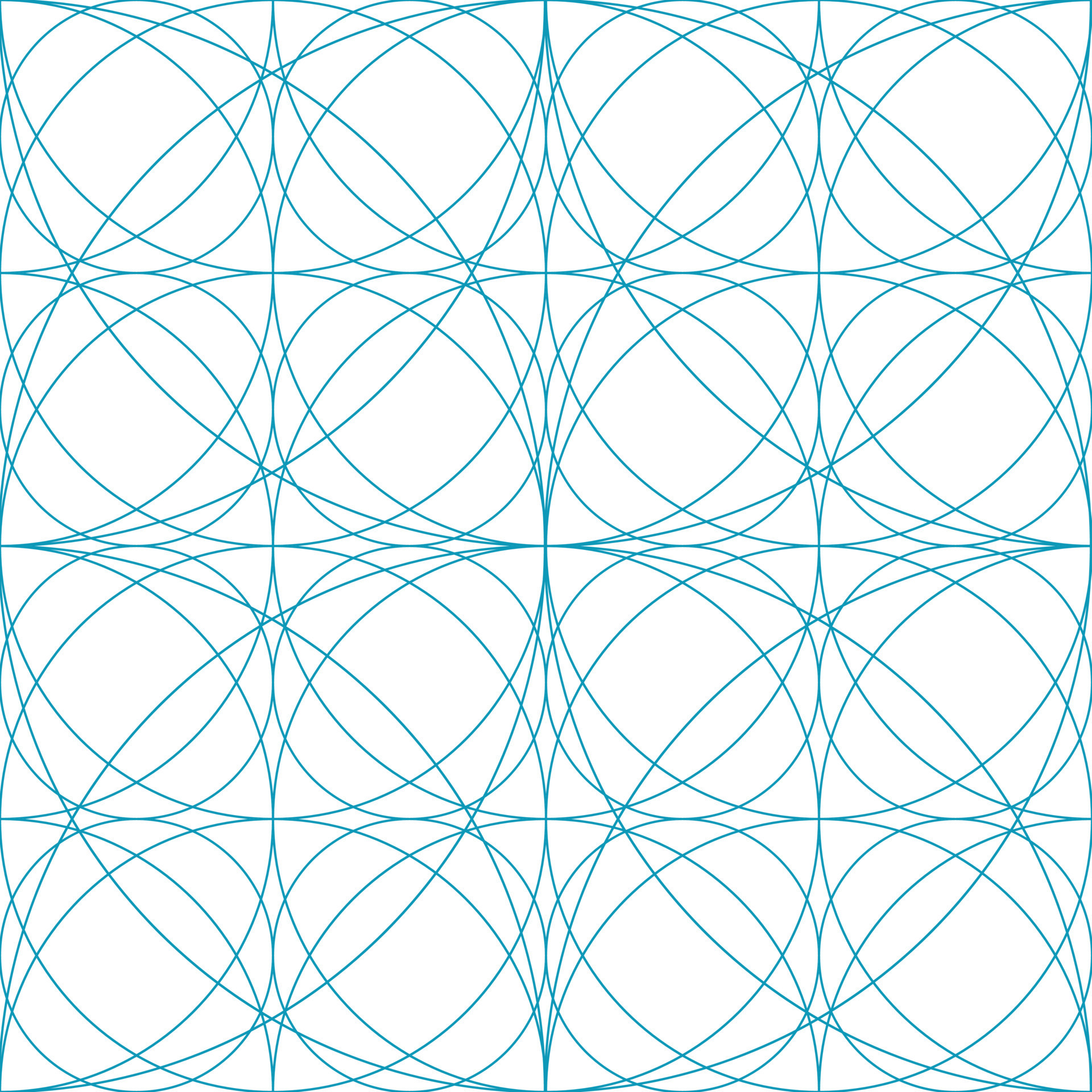 Seamless Circle Geometry Pattern Swatch 10177497 Vector Art at Vecteezy