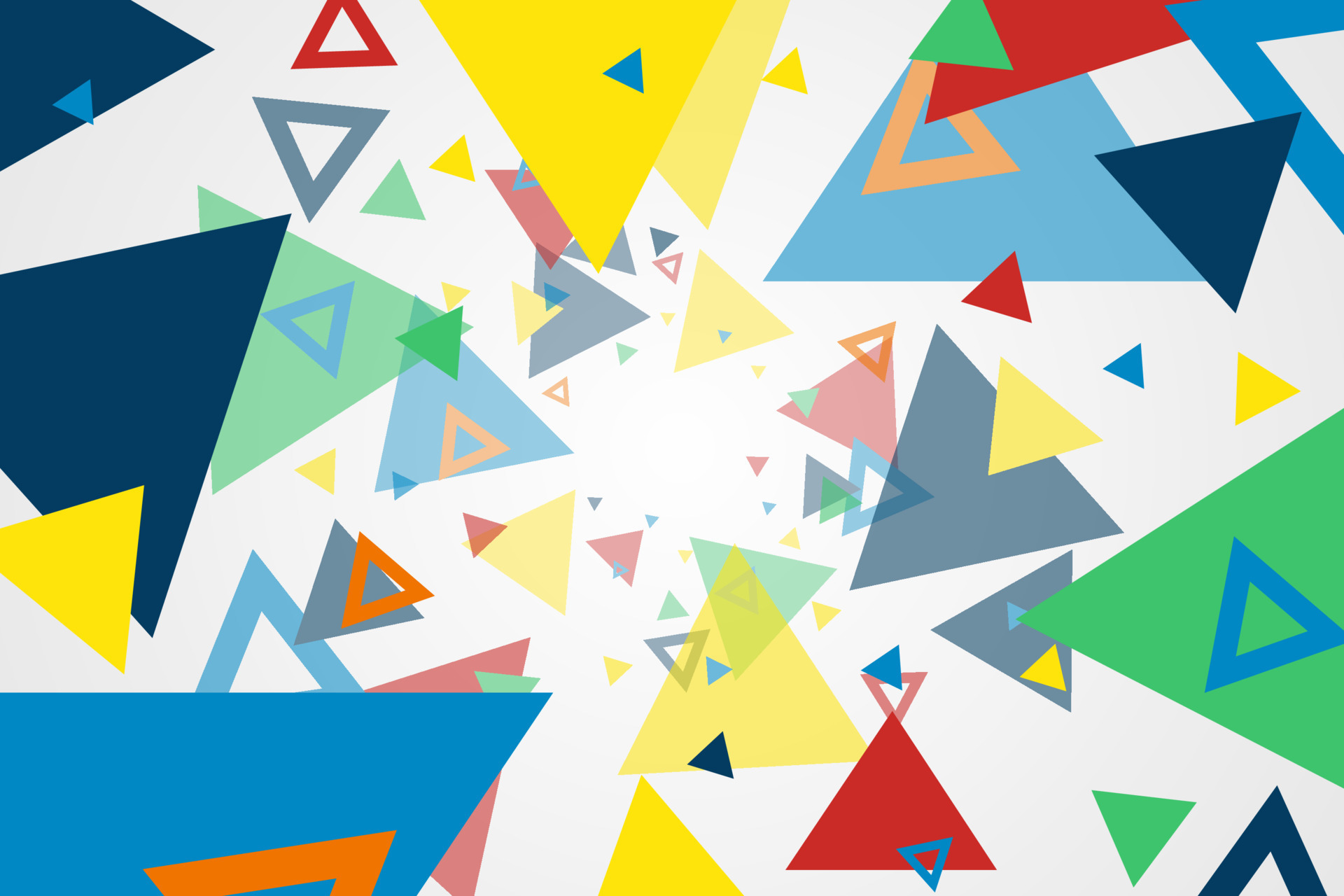 Colorful Geometric Abstrack Background With Triangle Shape Pattern