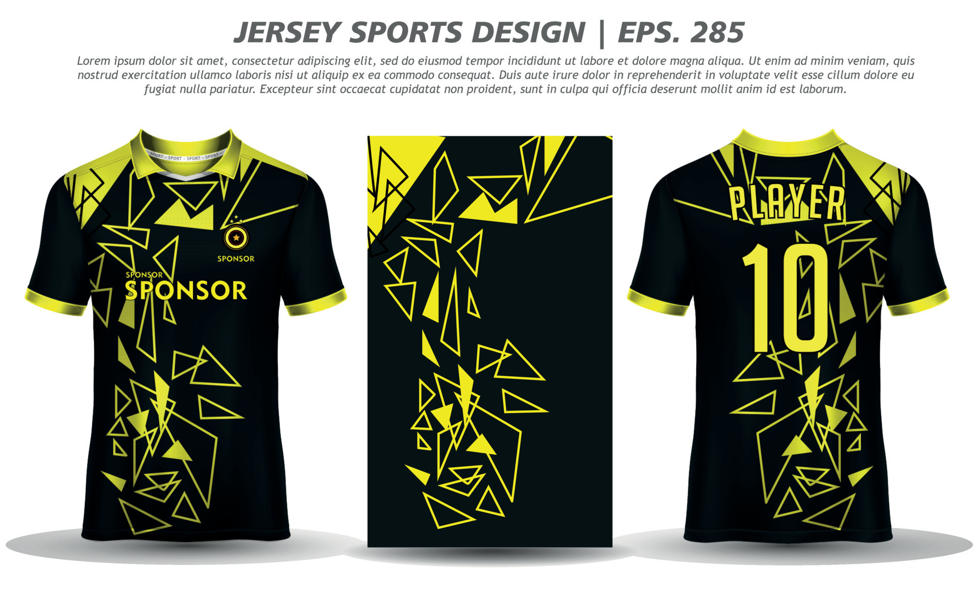 Soccer jersey football design sublimation sport t shirt design Premium ...