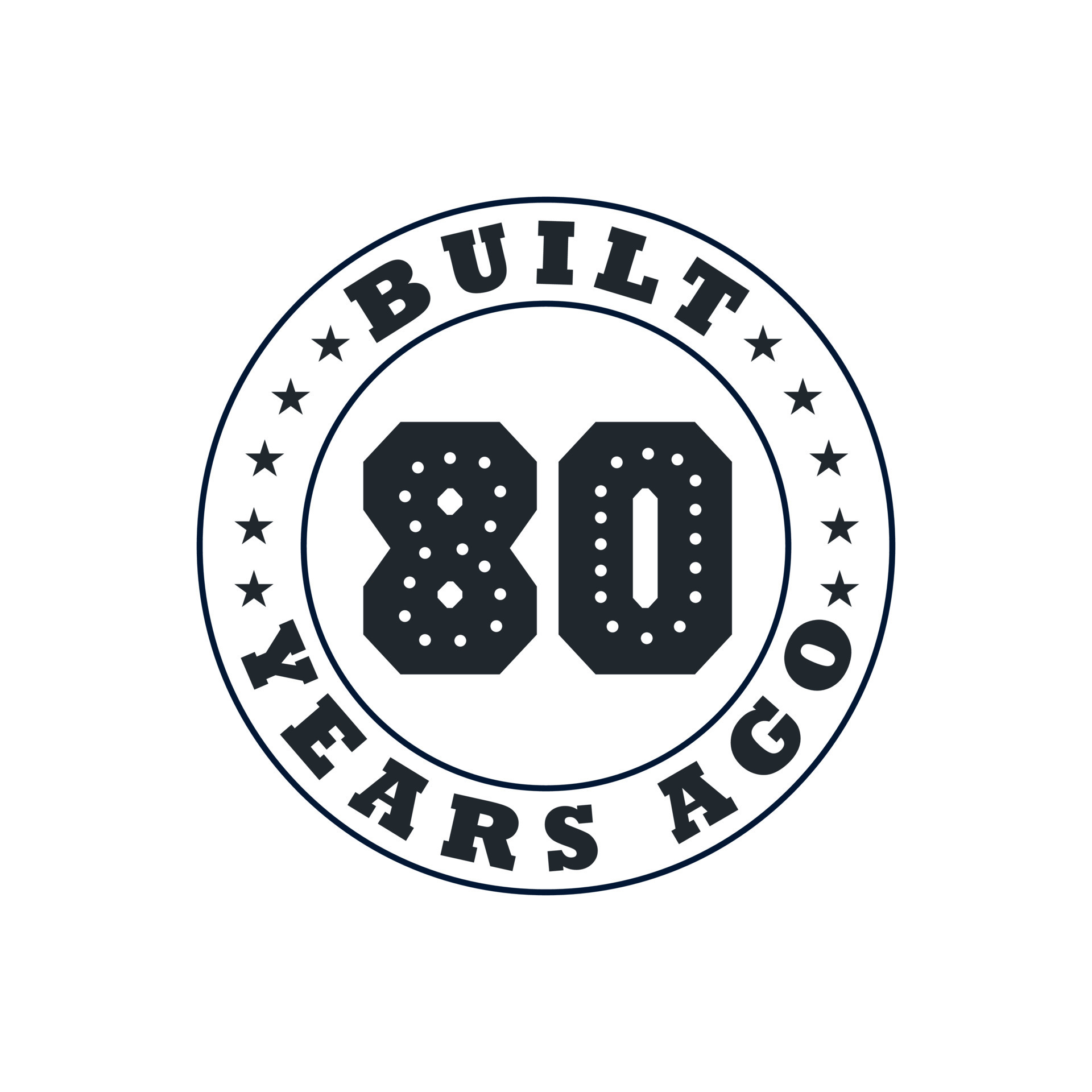 80 Years Birthday Celebration Built 80 Years Ago 10181467 Vector Art 80-years-birthday-celebration-built-80-years-ago-10181467-vector-art