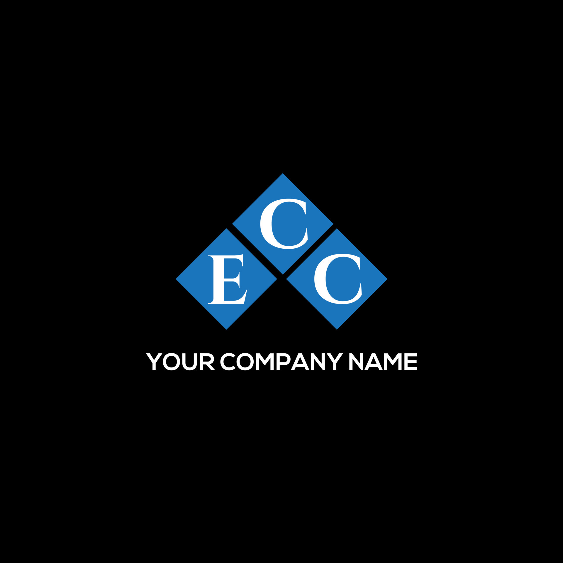 CEC letter logo design on black background. CEC creative initials letter logo concept. CEC ...