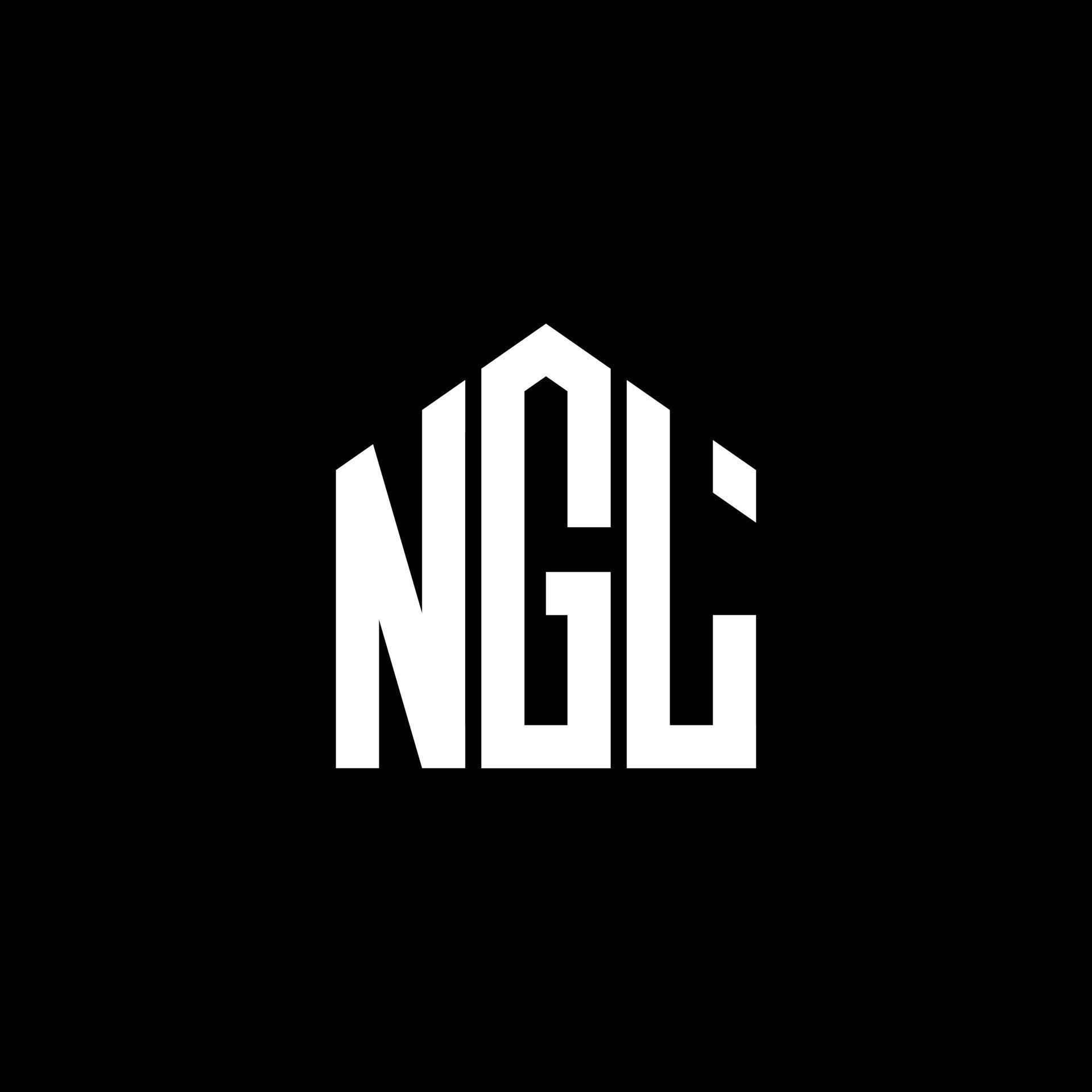 NGL letter design.NGL letter logo design on BLACK background. NGL ... NGL letter design.NGL letter logo design on BLACK background. NGL ...