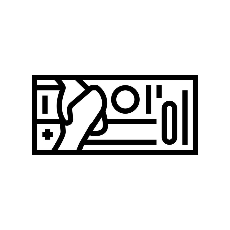 Franc Chf Line Icon Vector Illustration 10192206 Vector Art At Vecteezy