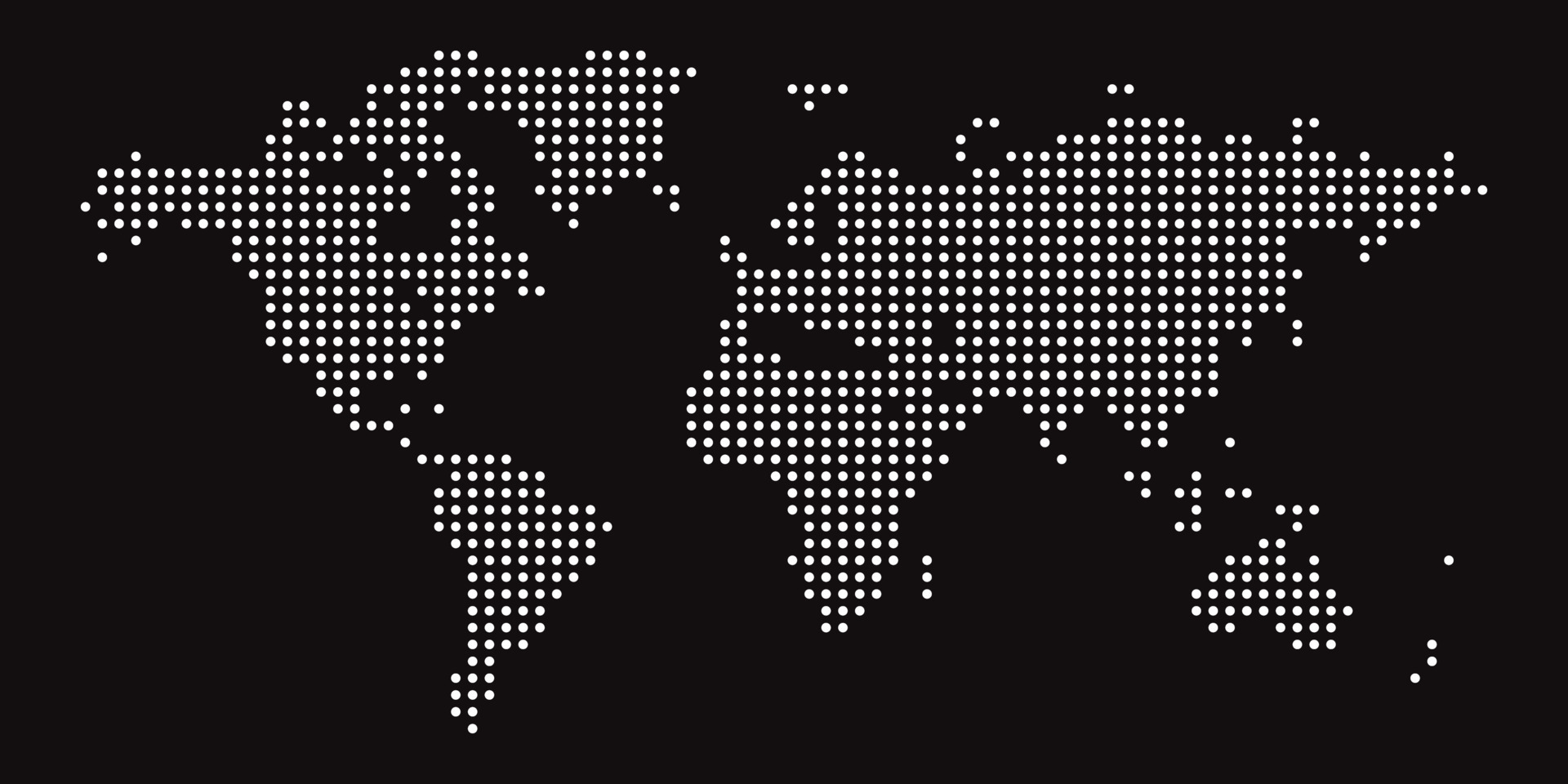 white dots world map 10199554 Vector Art at Vecteezy white dots world map 10199554 Vector Art at Vecteezy