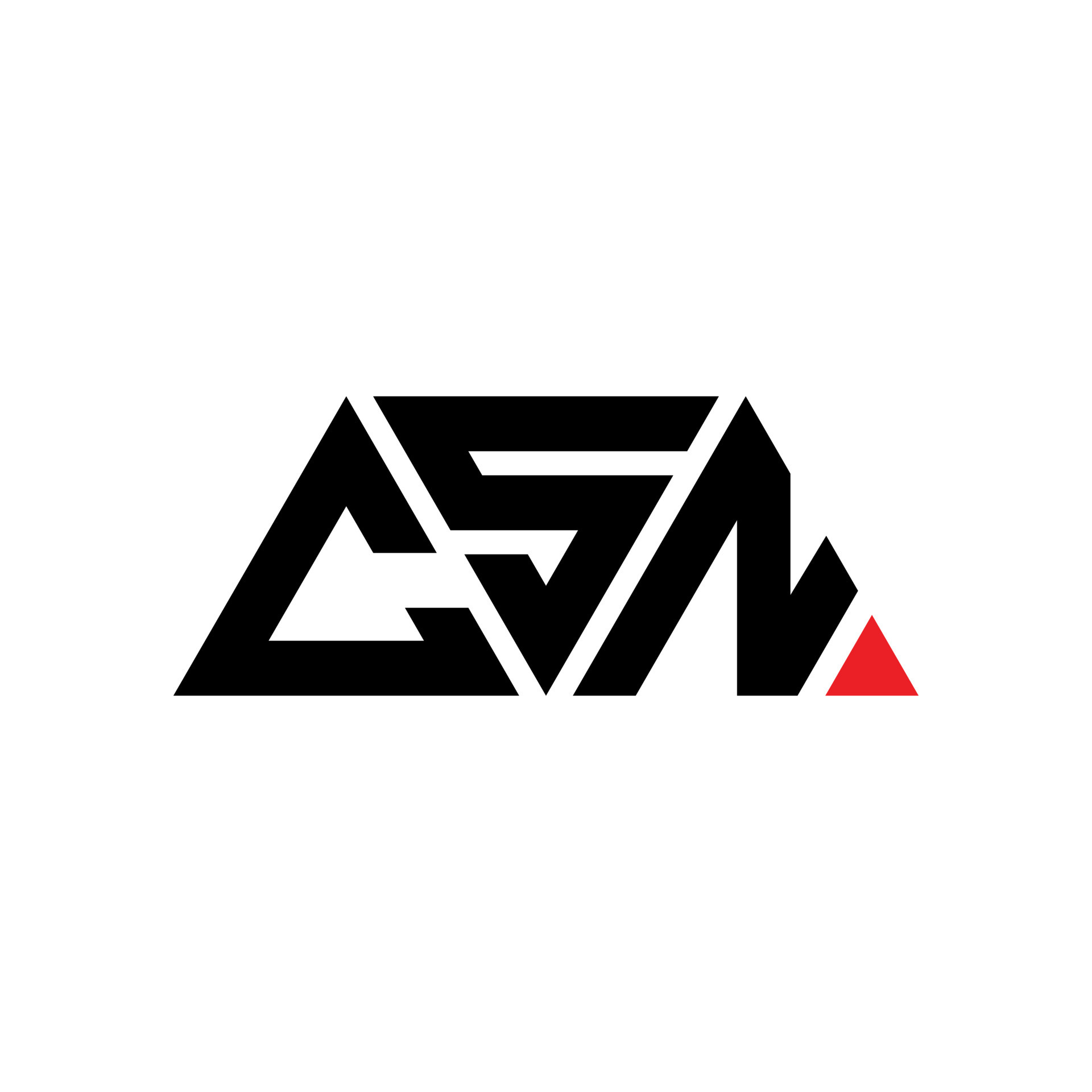 CSN triangle letter logo design with triangle shape. CSN triangle logo ... CSN triangle letter logo design with triangle shape. CSN triangle logo ...