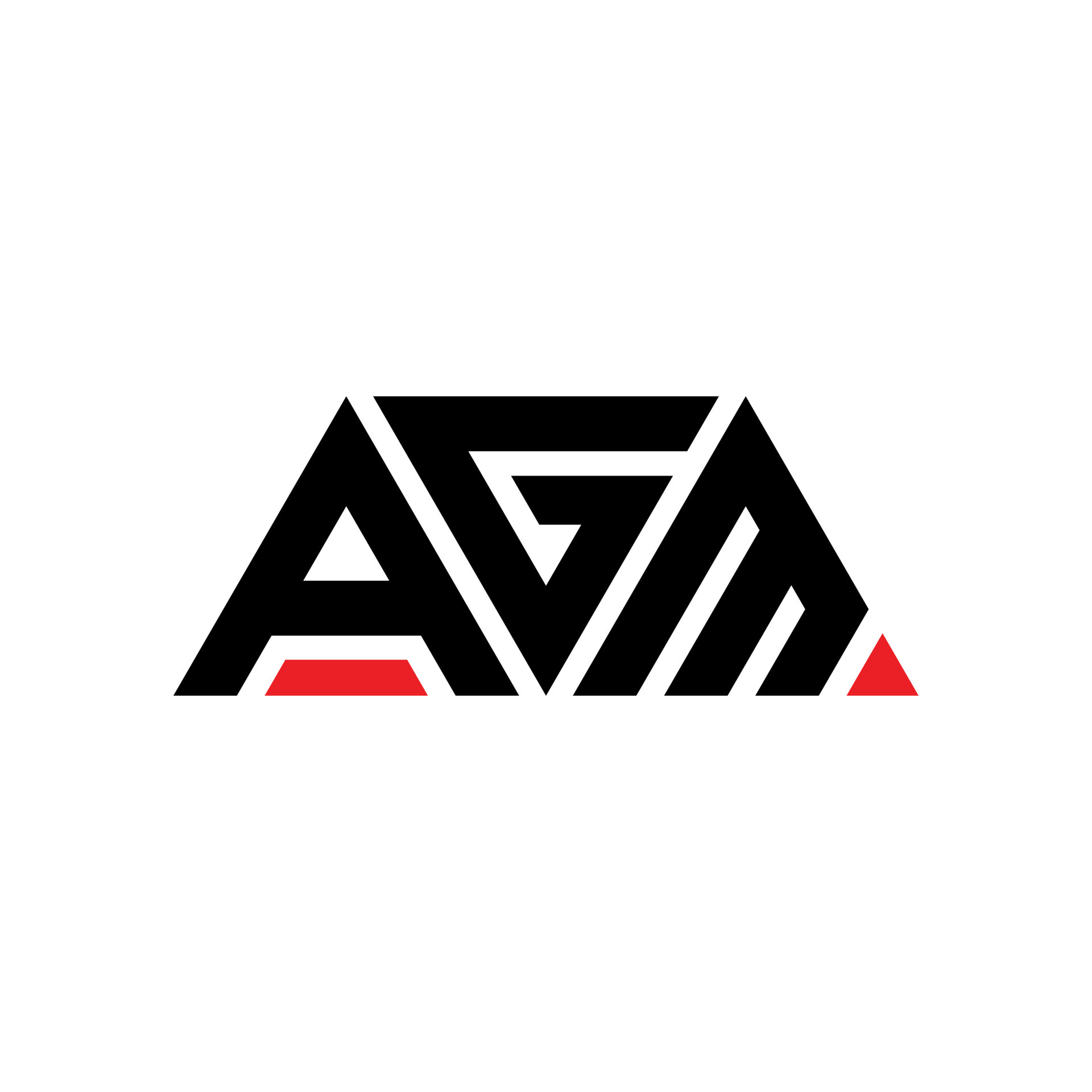 AGM triangle letter logo design with triangle shape. AGM triangle logo ... AGM triangle letter logo design with triangle shape. AGM triangle logo ...