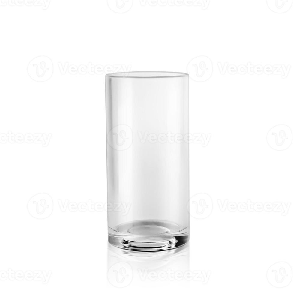 Empty water glass on white background. 3d render 10219669 Stock Photo at Vecteezy