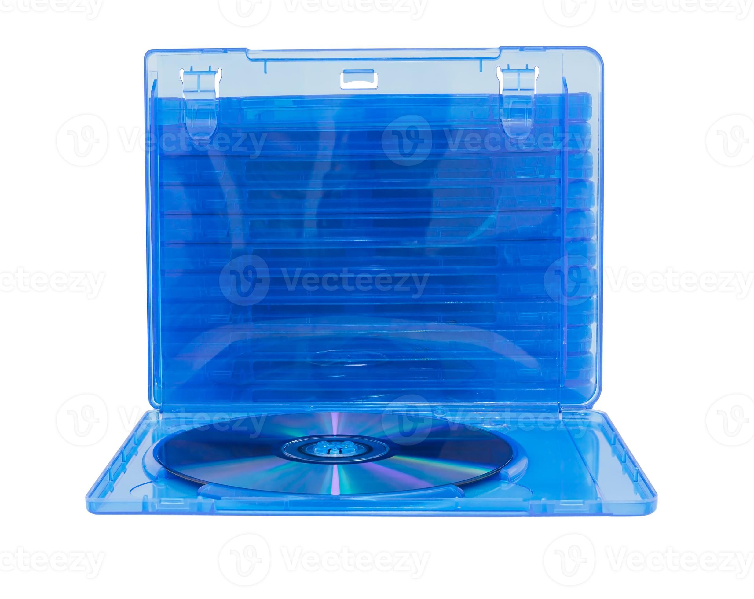 DVD box with disc on white 10219701 Stock Photo at Vecteezy