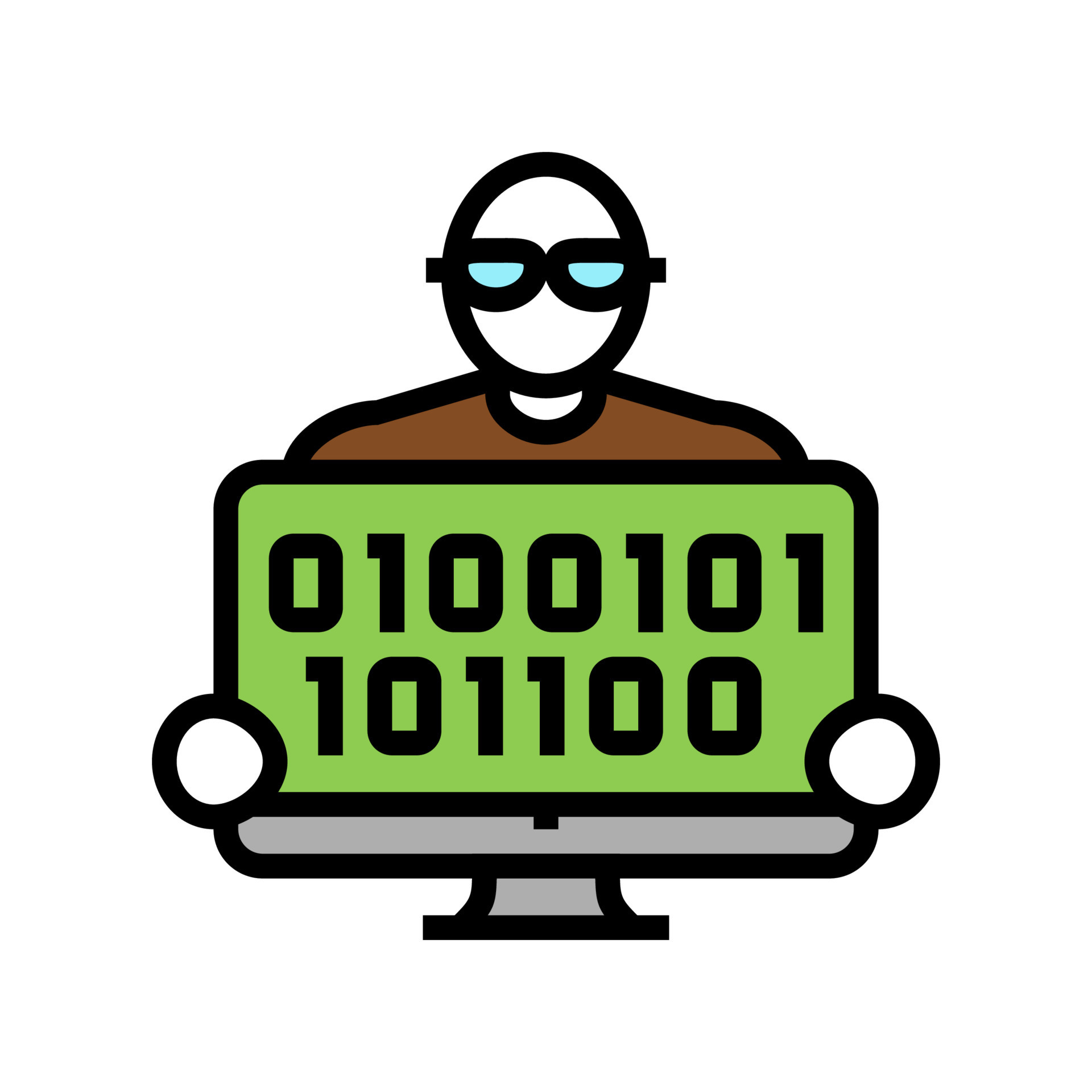 Coder Programmer Business Color Icon Vector Illustration 10221592 Vector Art At Vecteezy