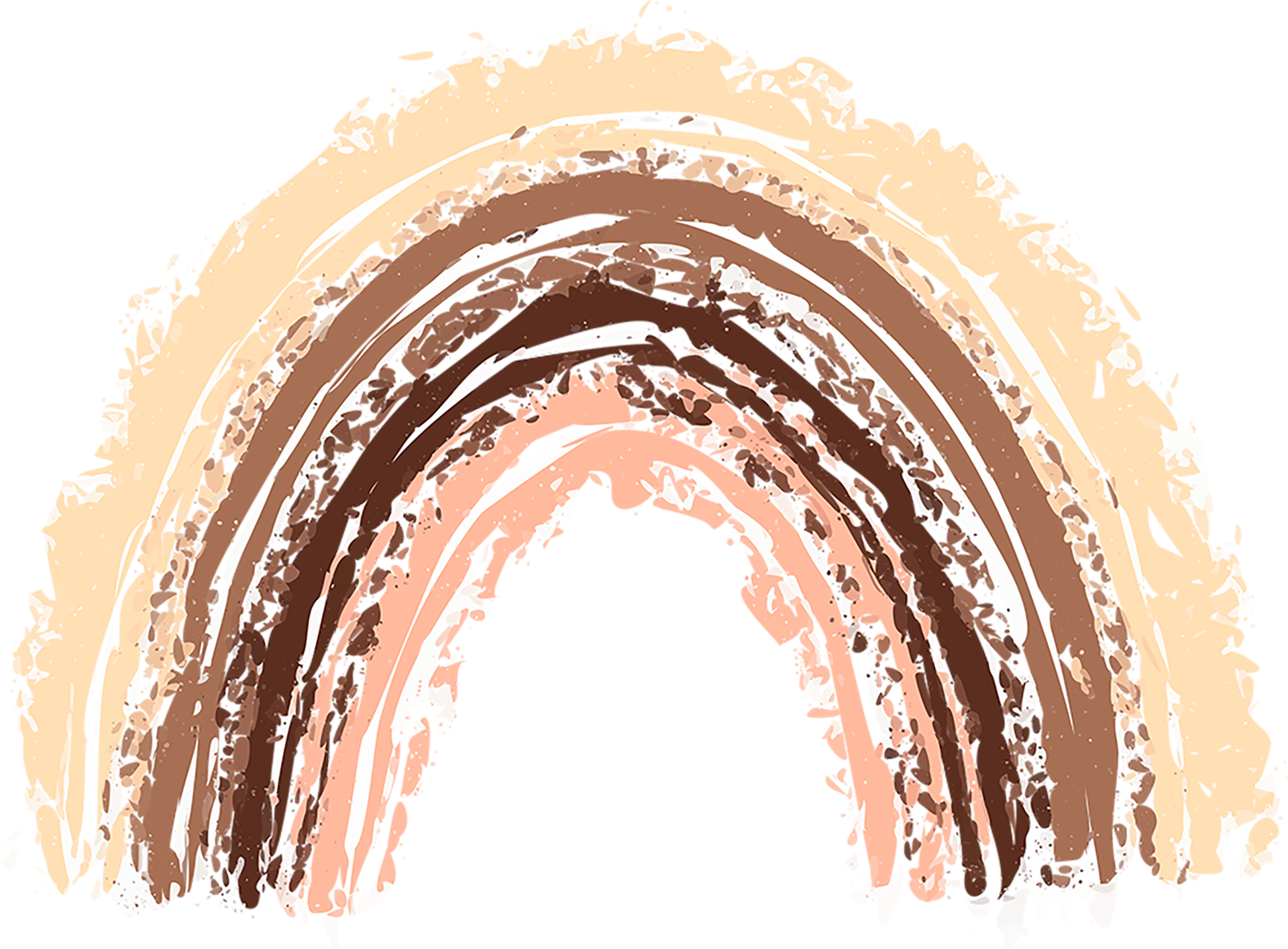 Boho Rainbow clipart 10225780 PNG