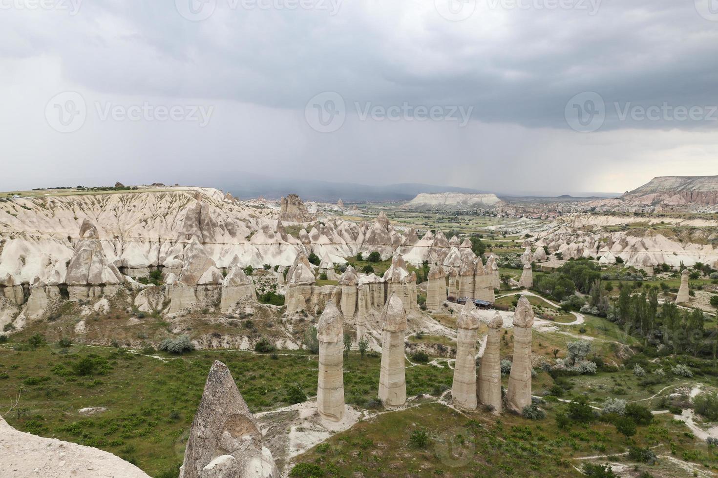 Rock Formations in Love Valley, Cappadocia 10246085 Stock Photo at Vecteezy