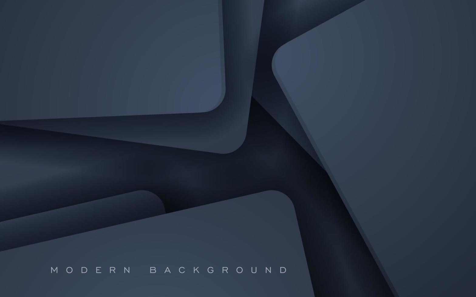 Modern Abstract Papercut Black Triangle Overlap Layers Texture Background Eps10 Vector 10249372