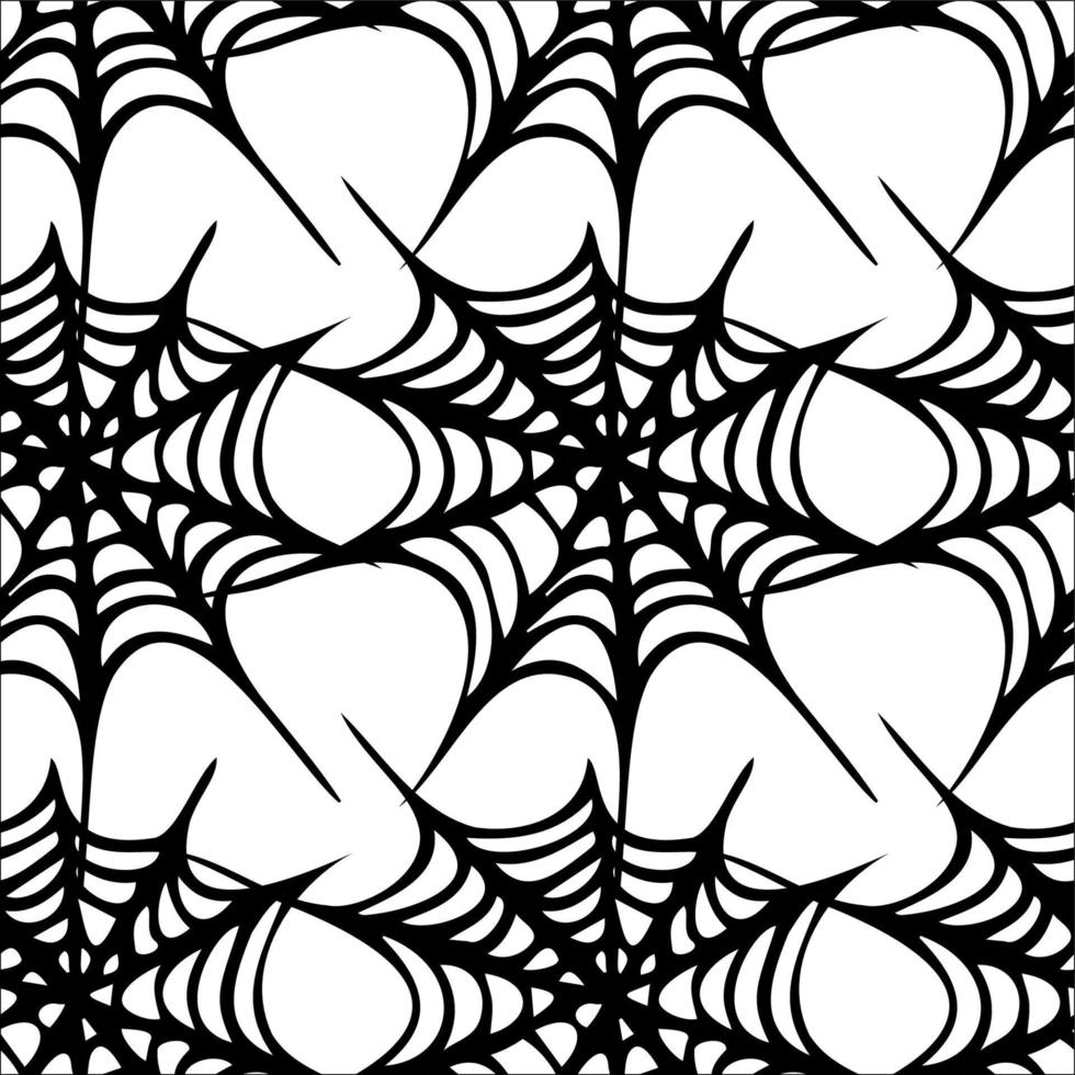 Spider web seamless pattern 10252071 Vector Art at Vecteezy