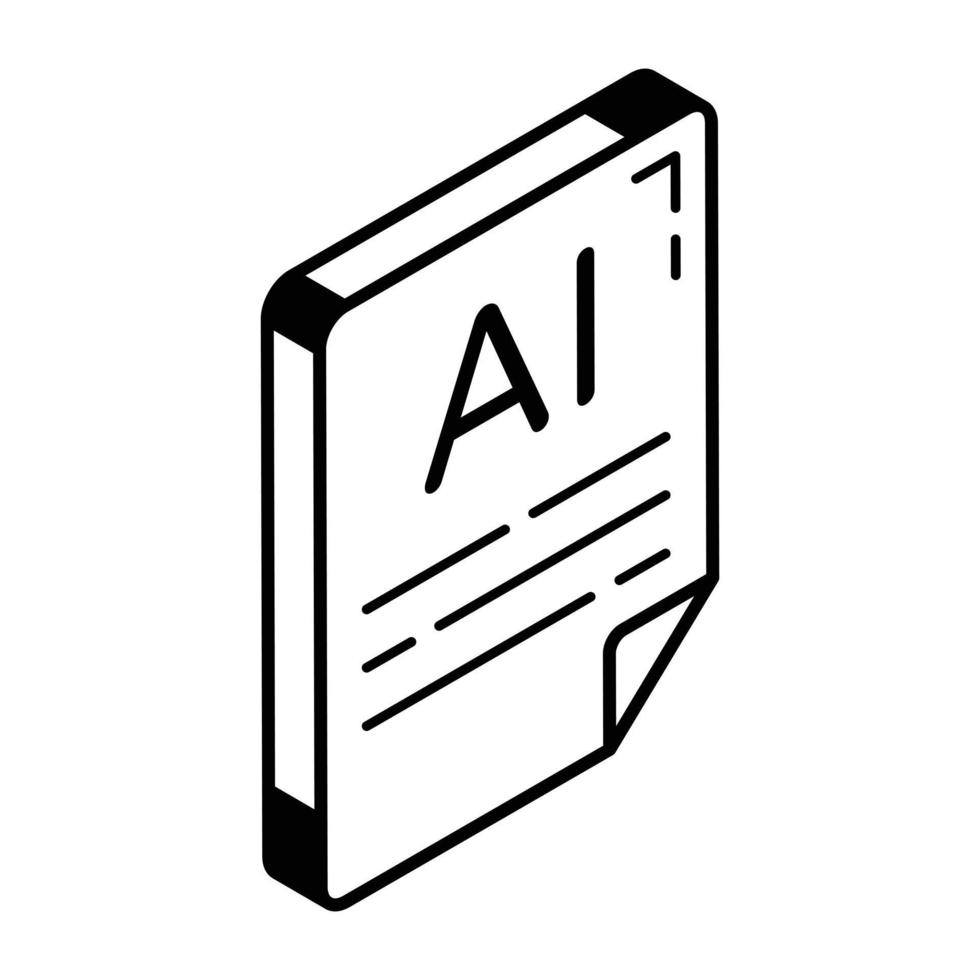 Modern File Format Line Icon Download 10256100 Vector Art At Vecteezy