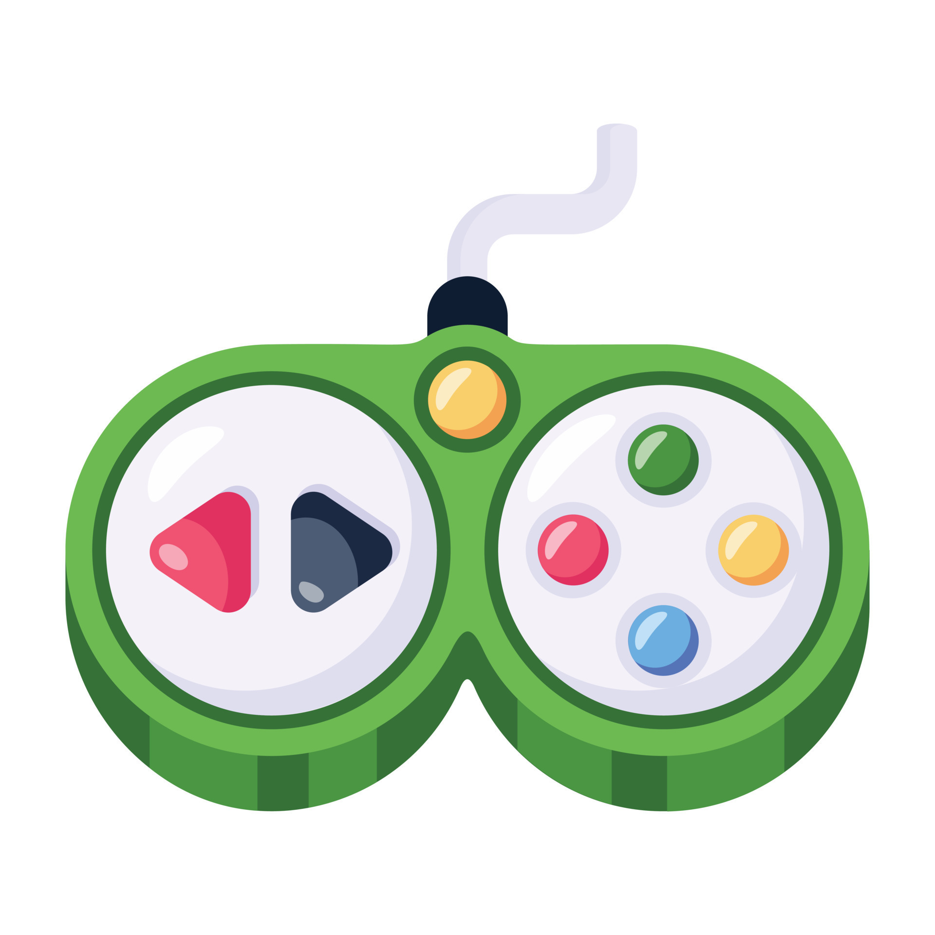 A Customizable Flat Icon Of Gamepad 10256670 Vector Art At Vecteezy