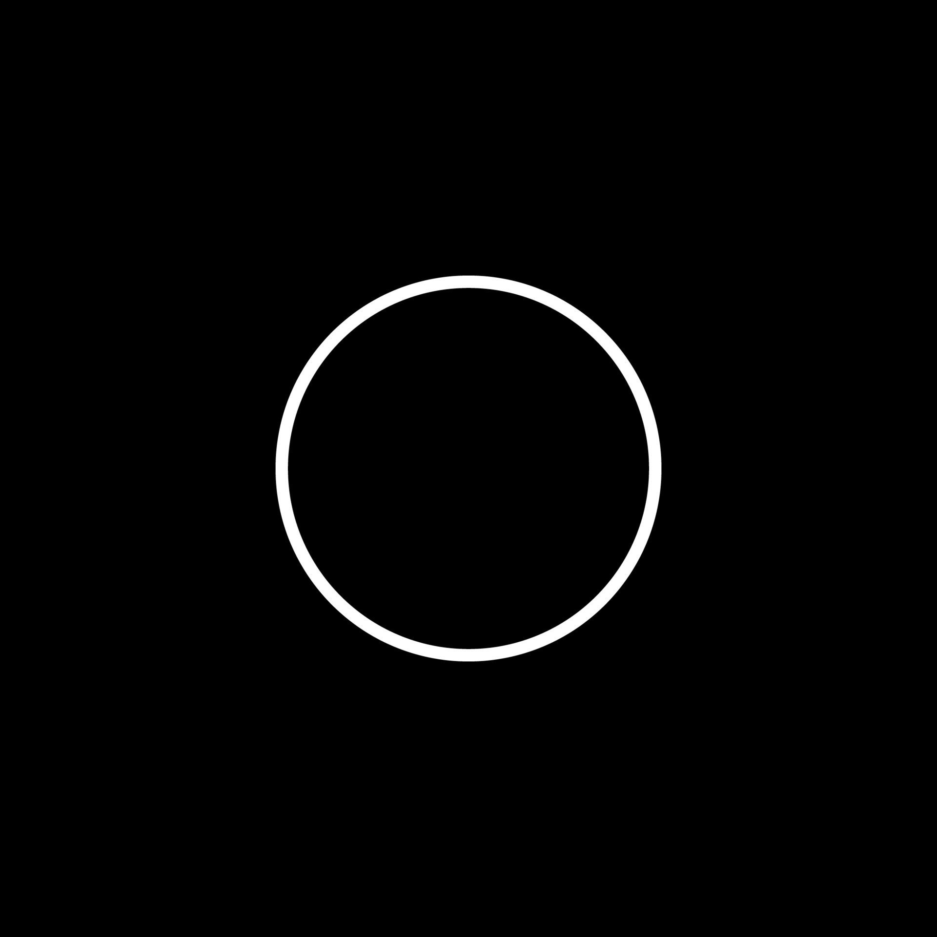 Circle Shape For Logo Or Graphic Design Element Vector Illustration