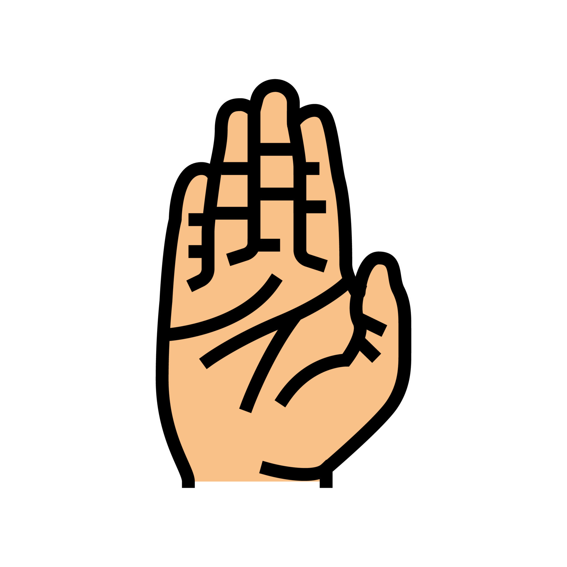 stop hand gesture color icon vector illustration 10278306 Vector Art at ... stop hand gesture color icon vector illustration 10278306 Vector Art at ...