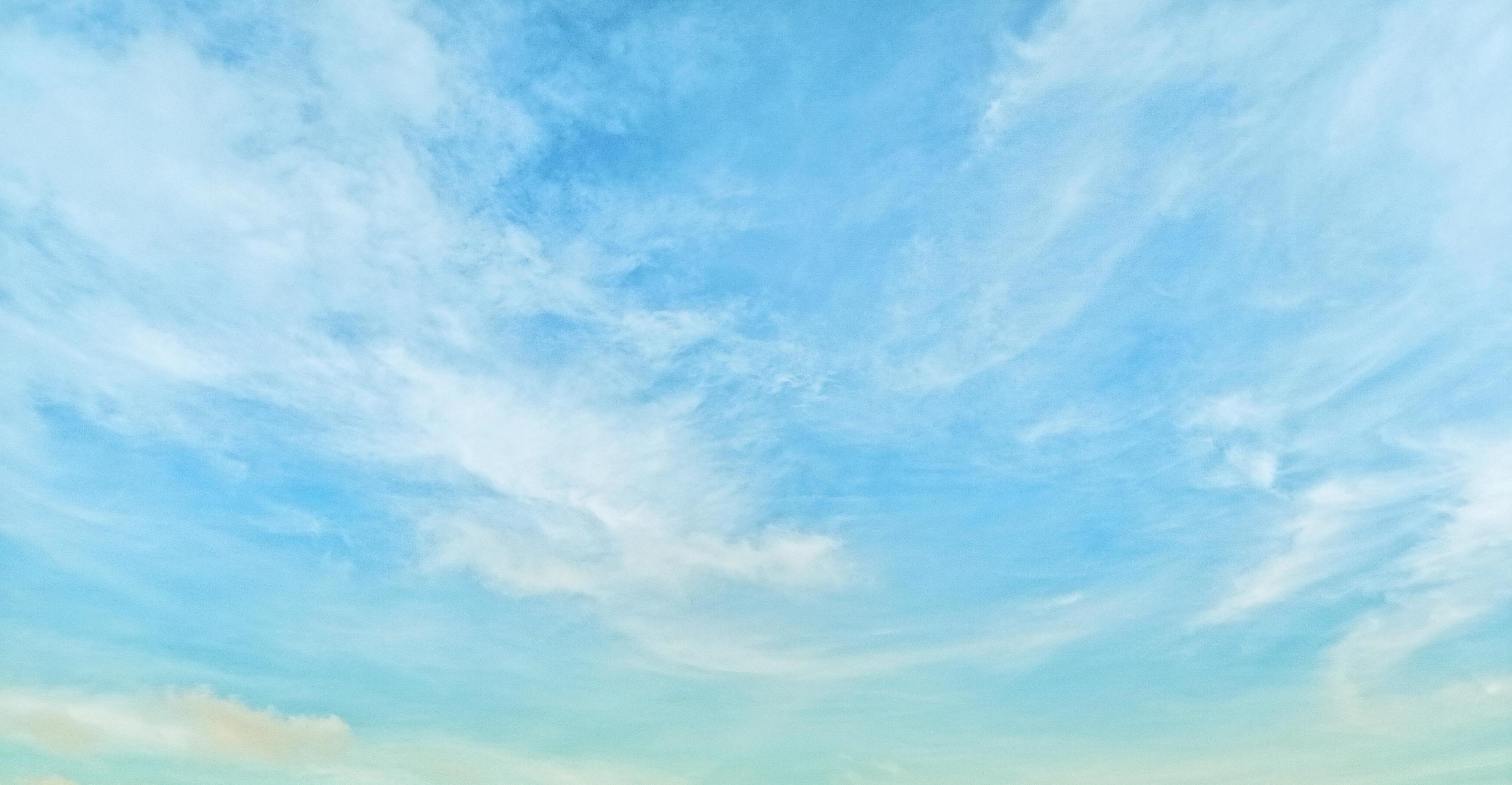 blue sky with clouds.Background of bright evening sky. 10282058 Stock ...