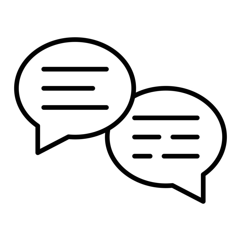 Chat Line Icon 10284842 Vector Art at Vecteezy Chat Line Icon 10284842 Vector Art at Vecteezy