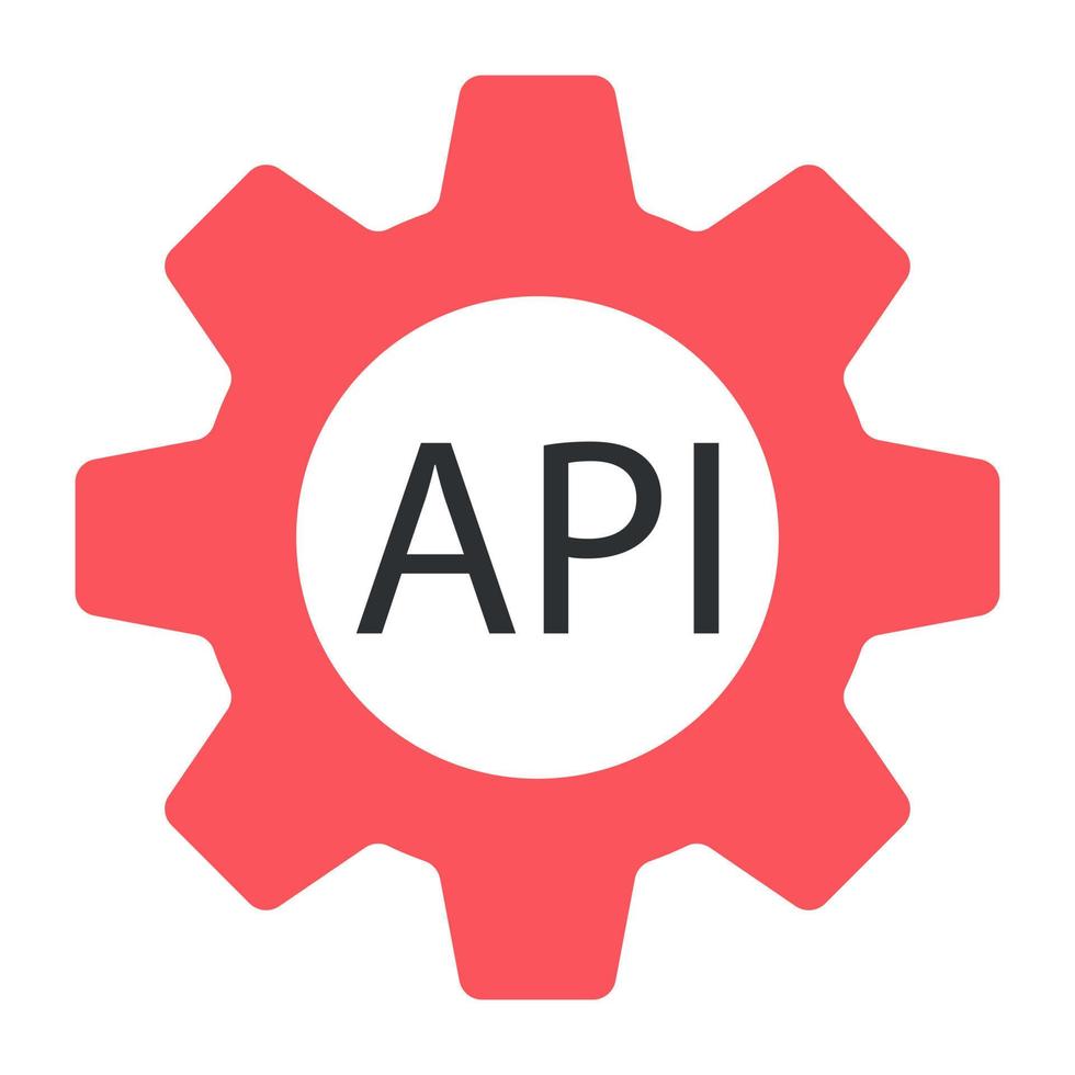 Modern Design Icon Of Application Programming Interface 10289205 Vector