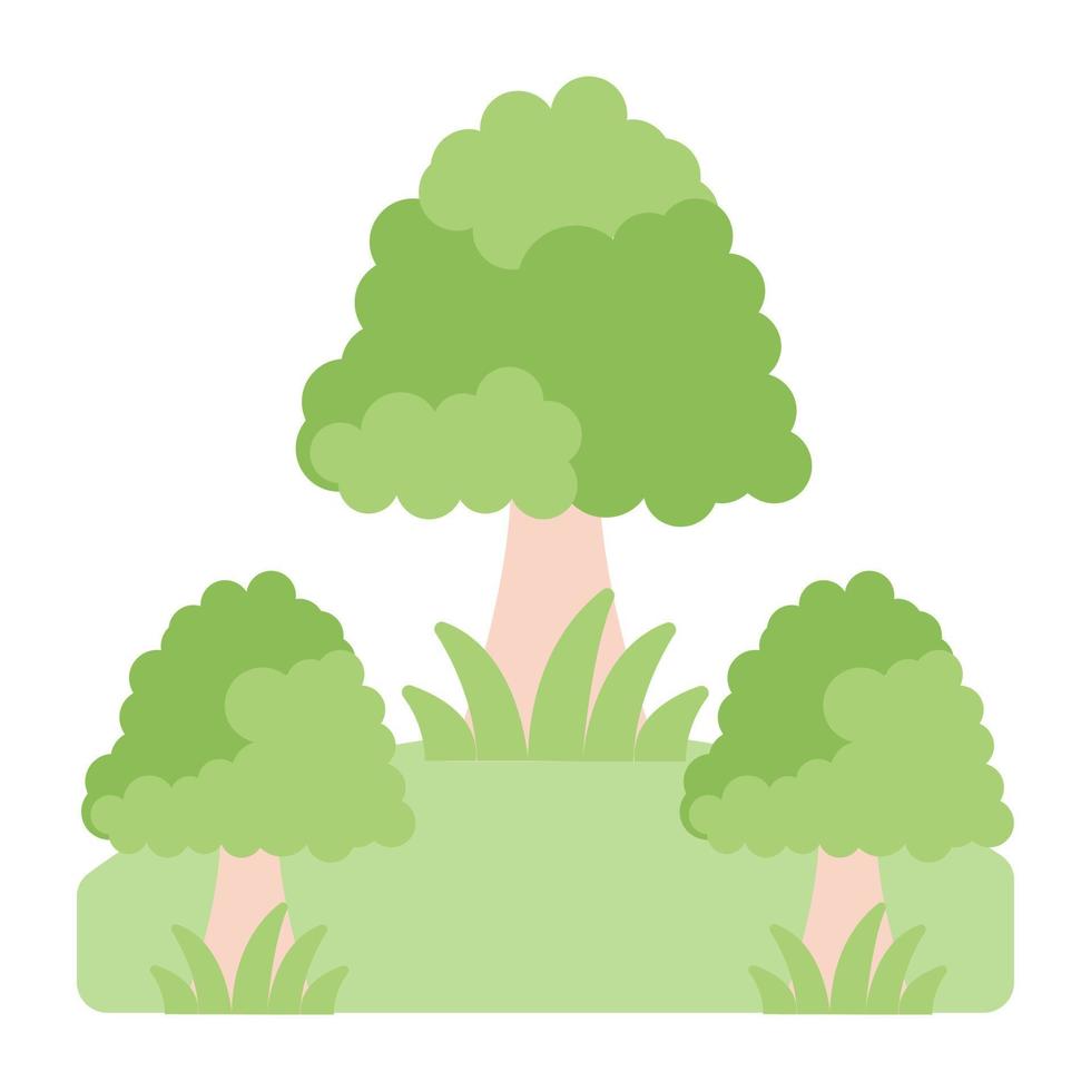 An icon design of forest landscape 10291000 Vector Art at Vecteezy