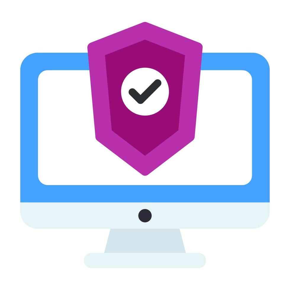 Modern design icon of computer security 10291320 Vector Art at Vecteezy