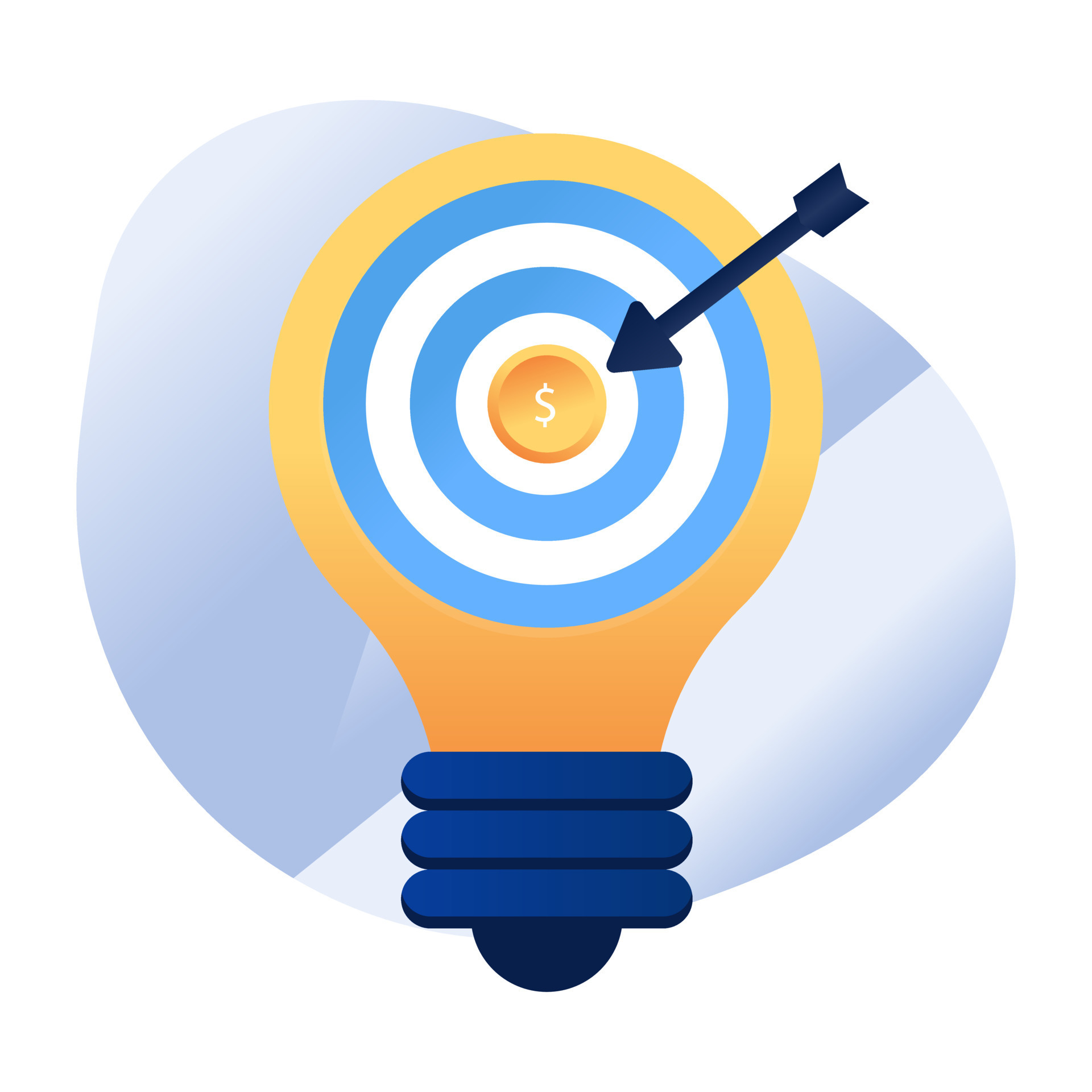 Perfect design icon of idea target 10291611 Vector Art at Vecteezy