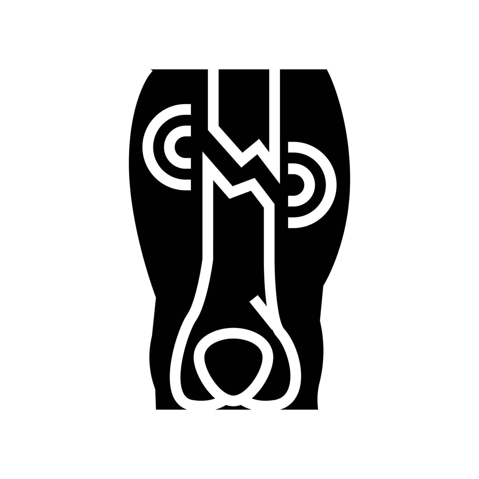 Closed Limb Fracture Disease Glyph Icon Vector Illustration 10299856