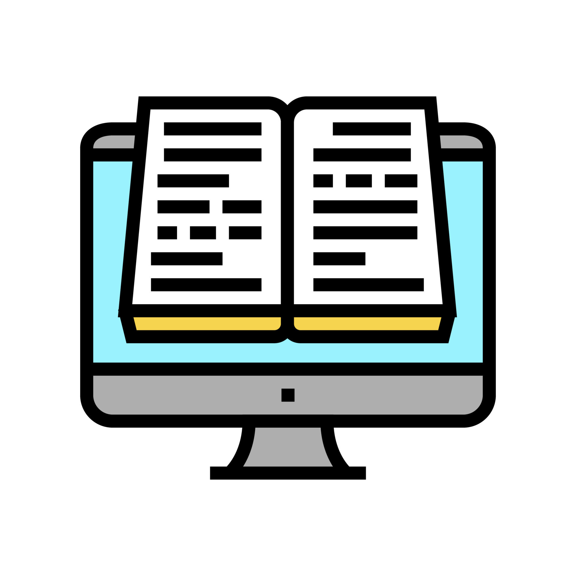 online reading book color icon vector illustration 10300248 Vector Art ... online reading book color icon vector illustration 10300248 Vector Art ...